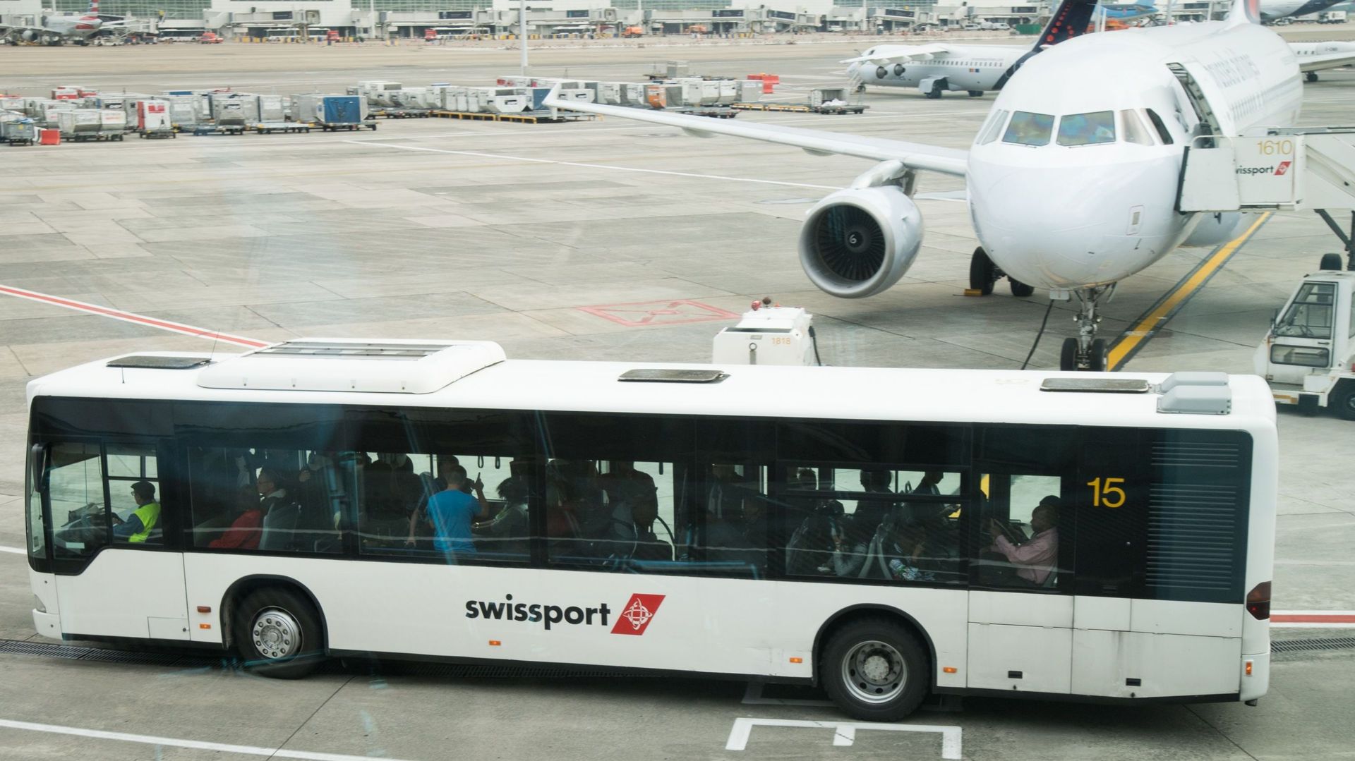 Swissport : pour Brussels Airport, une solution rapide est absolument ...