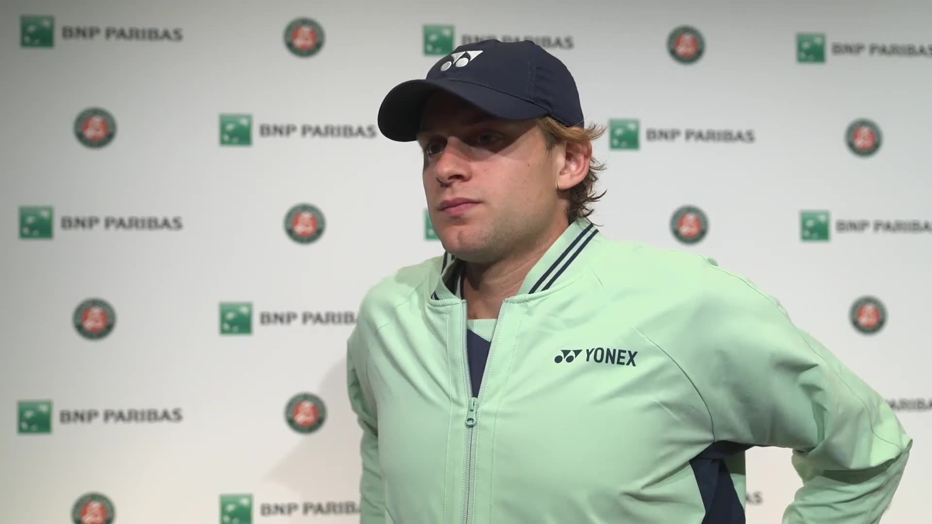 Zizou Bergs après sa défaite au 1er tour de Roland-Garros : 'Je suis ...
