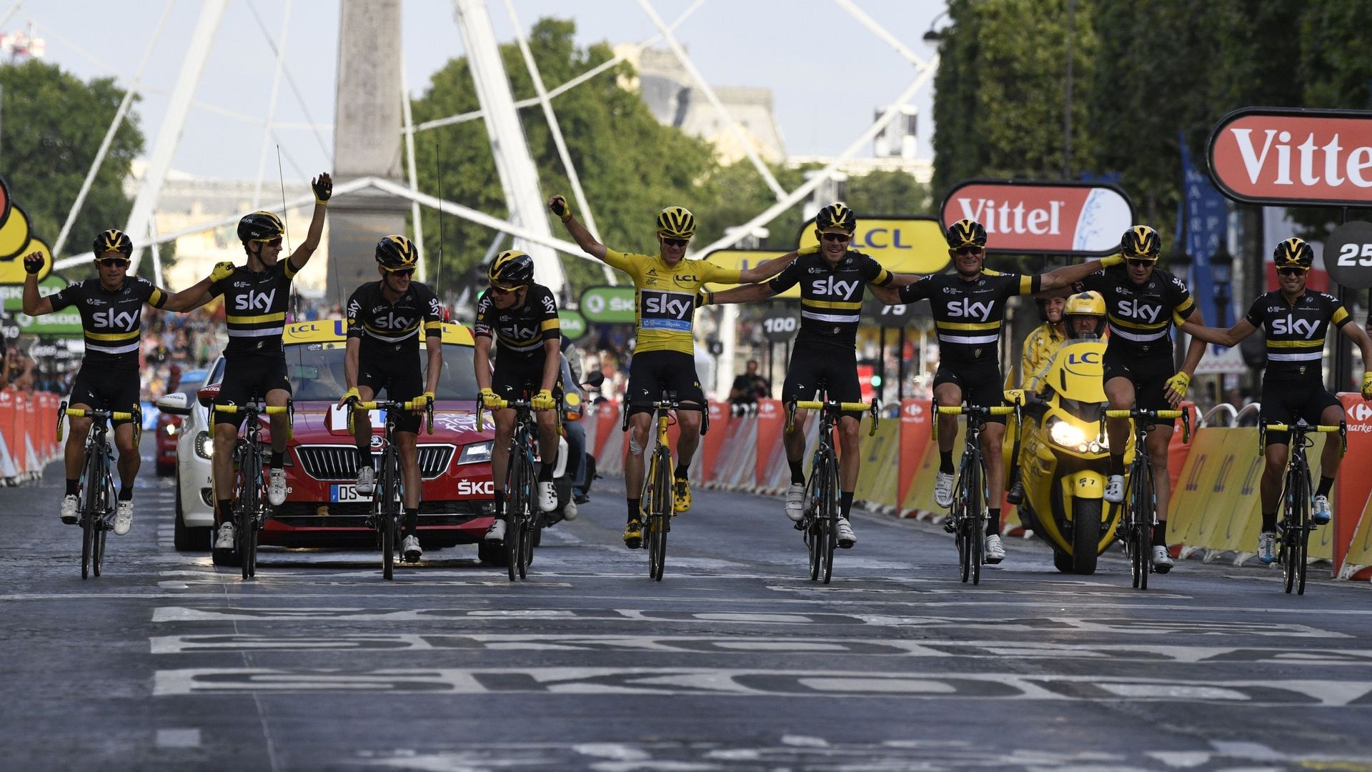 Un nombre record de coureurs a atteint le finish à Paris