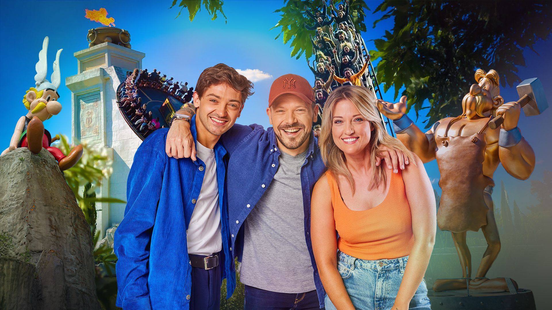 Gagnez des places pour le Parc Astérix en écoutant Vanessa et Mario - RTBF Actus