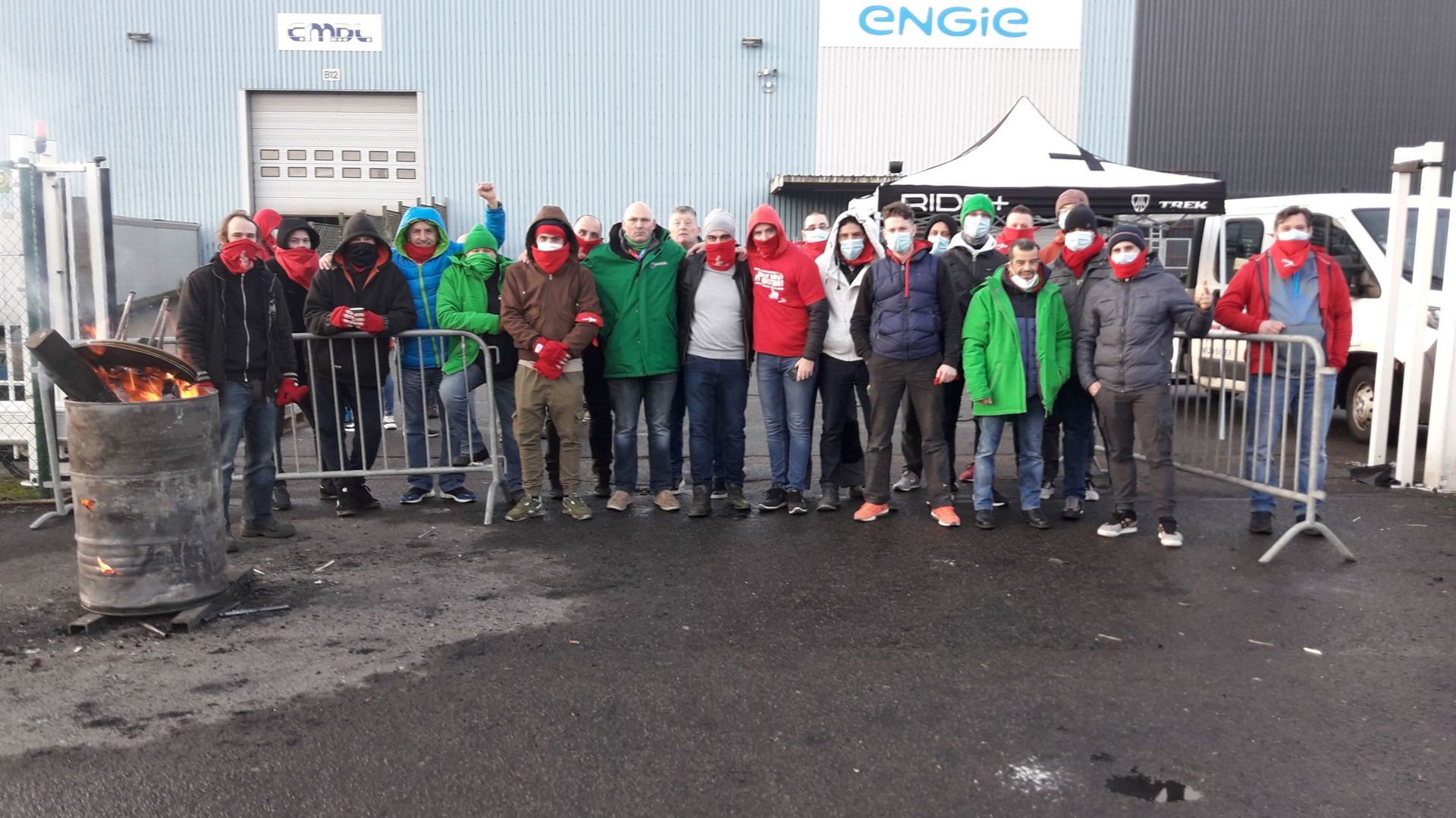 Grève chez Engie Fabricom à Ans. Des travailleurs licenciés qualifiés ...