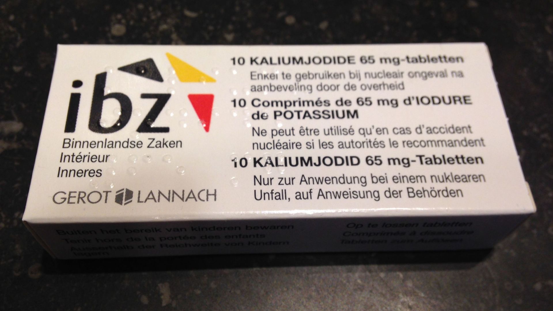 Nucléaire: toute la population belge devrait recevoir des pilules d ...