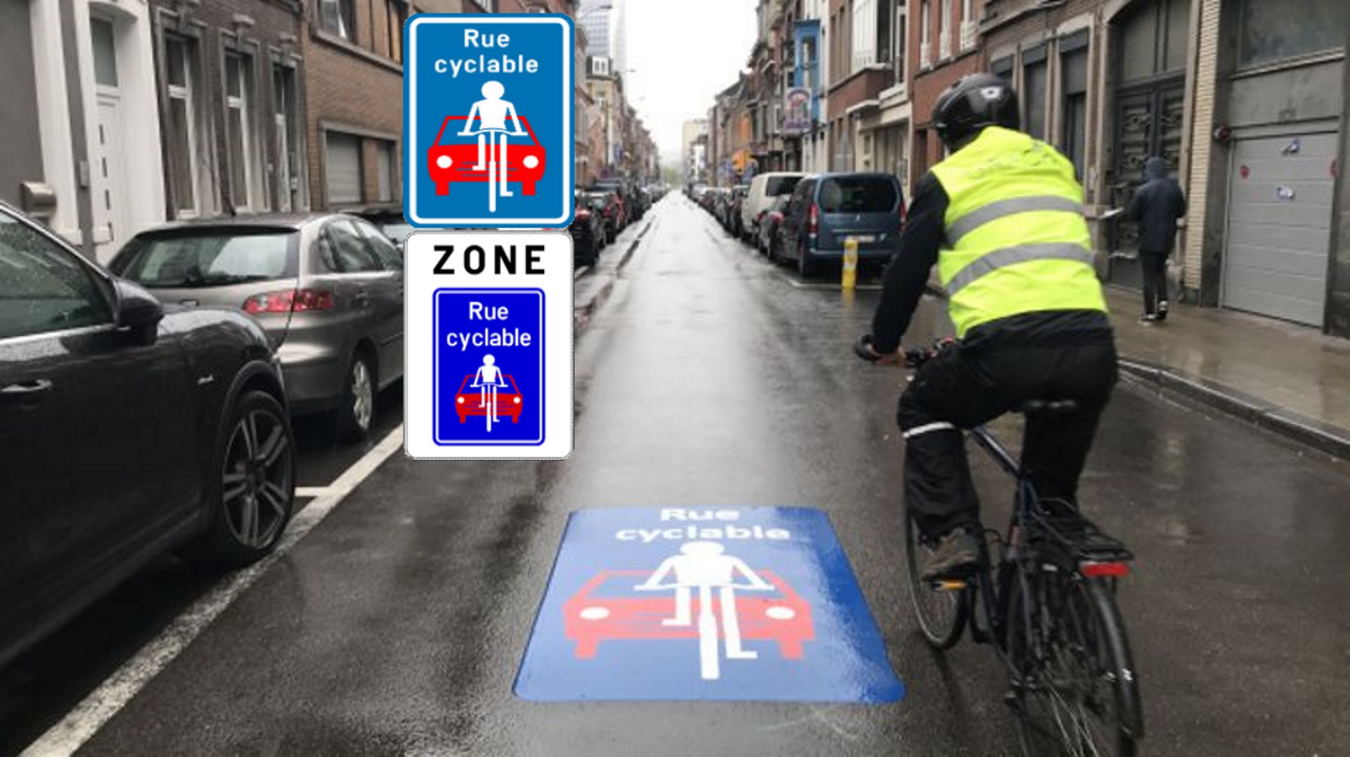 Sécurité Routière : la zone cyclable, les règles expliquées - RTBF Actus