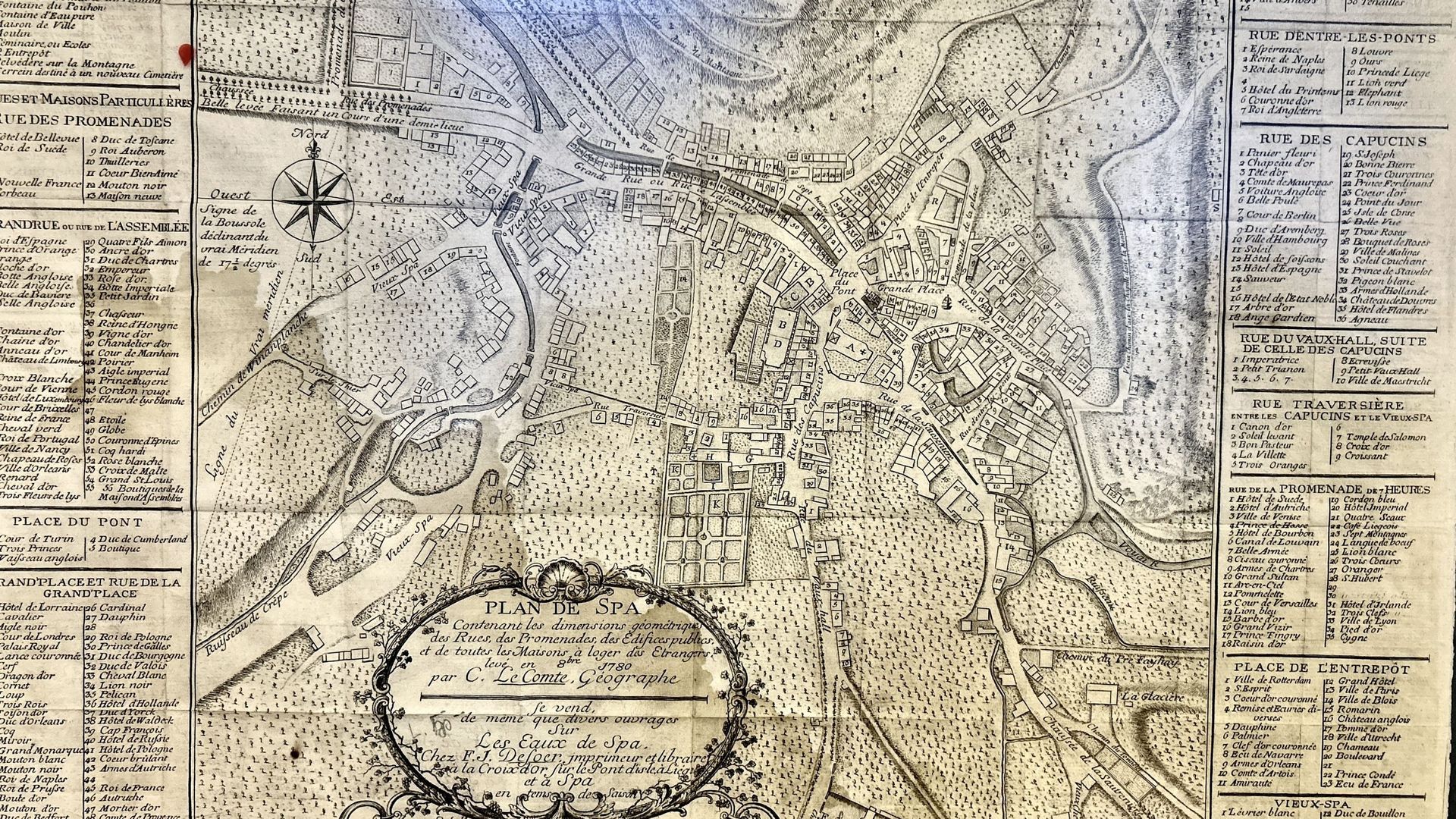 L’histoire de Spa au travers des cartes de la localité à découvrir ...