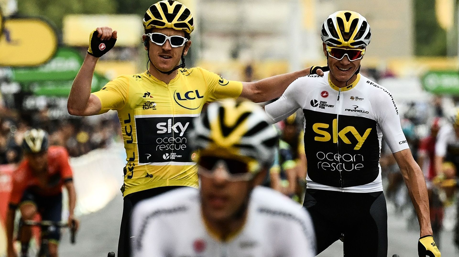 Geraint Thomas: 'C'est l'un des meilleurs jours de ma vie' - RTBF Actus