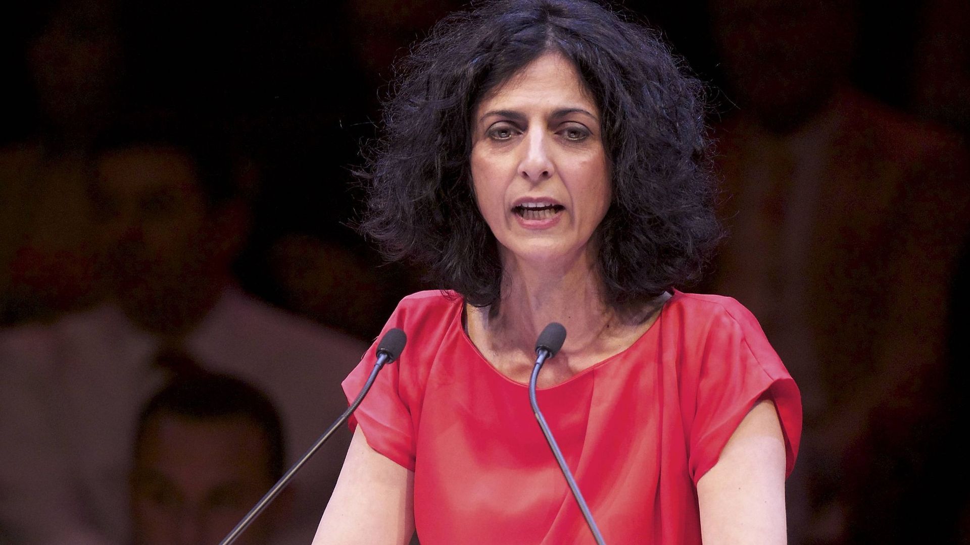 Marie Arena, candidate à la 2e place de la liste PS à l'Europe ...