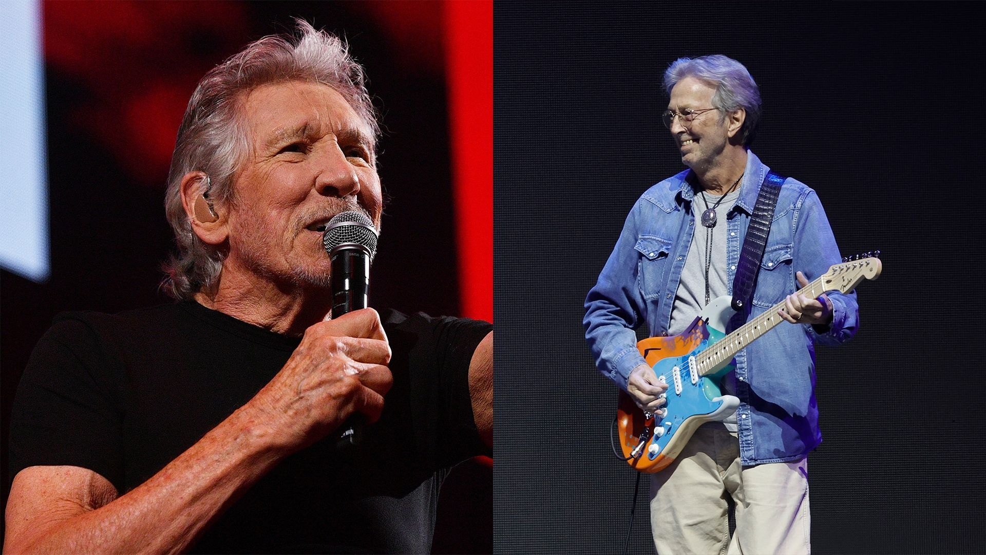Eric Clapton trouve que Roger Waters (Pink Floyd), fait preuve de ...