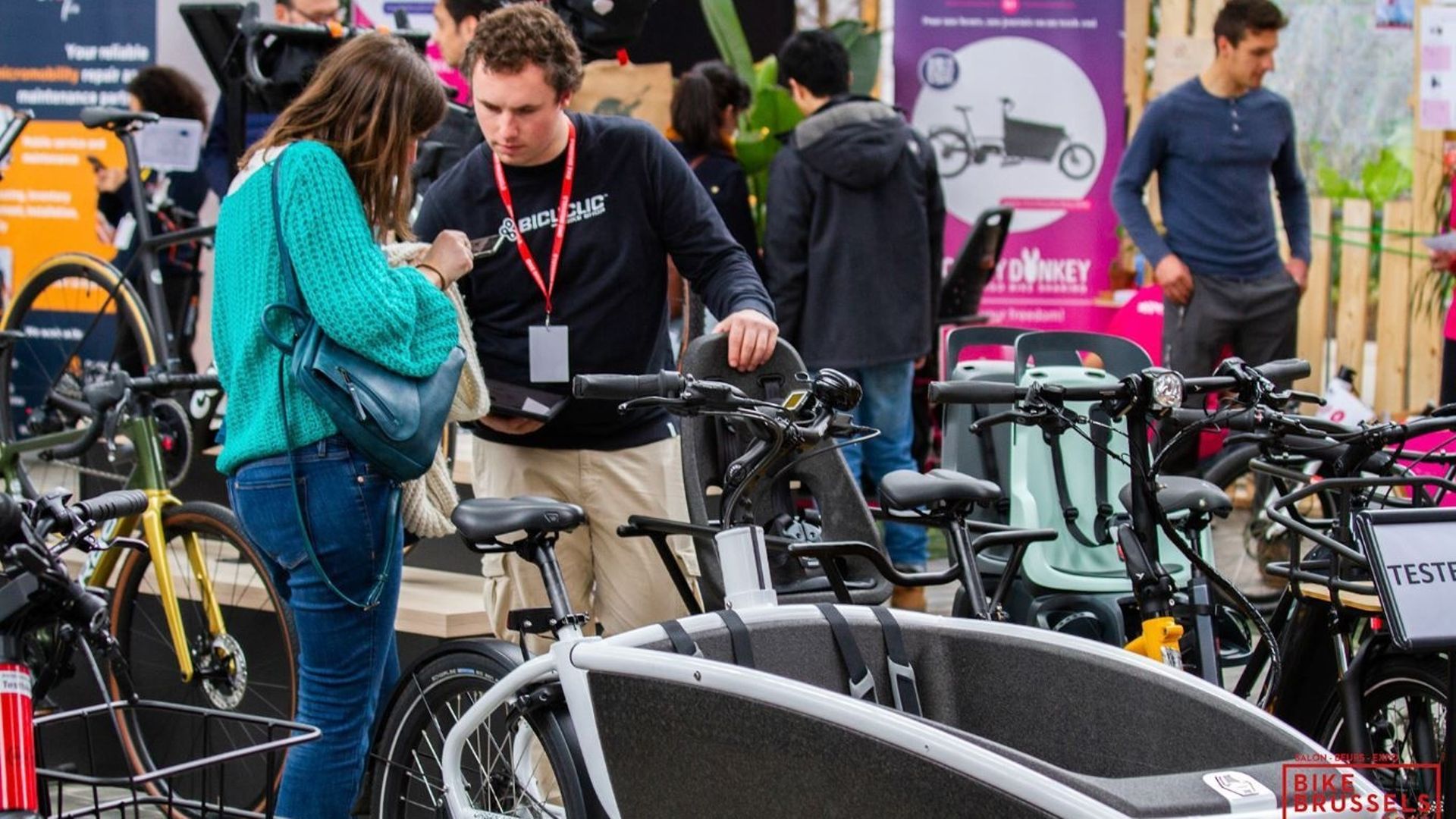 La nouvelle édition du salon Bike Brussels fera la part belle au vélo Longtail - RTBF Actus