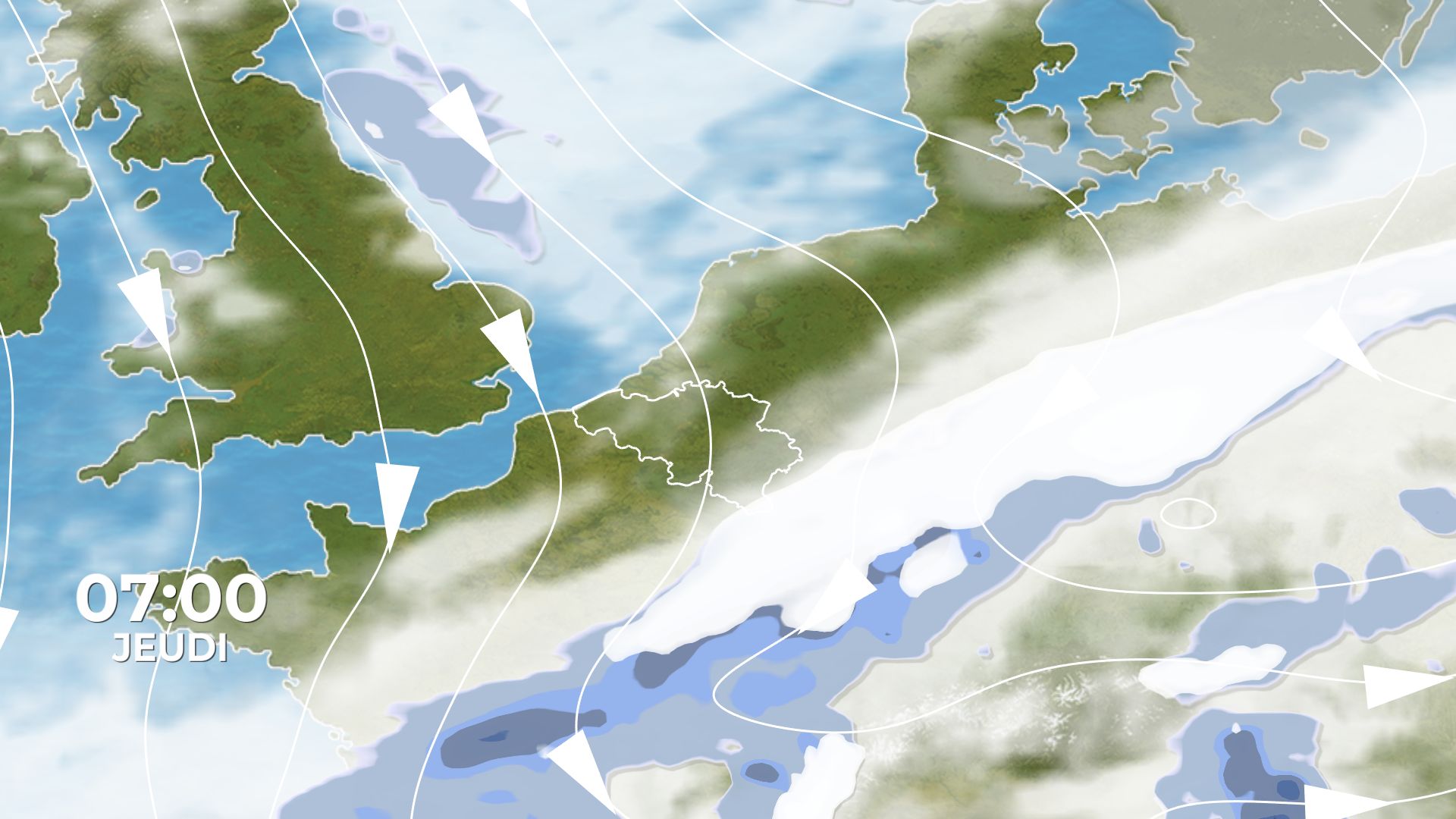 Météo en Belgique : plus de 20 cm de neige attendus par endroits ce ...