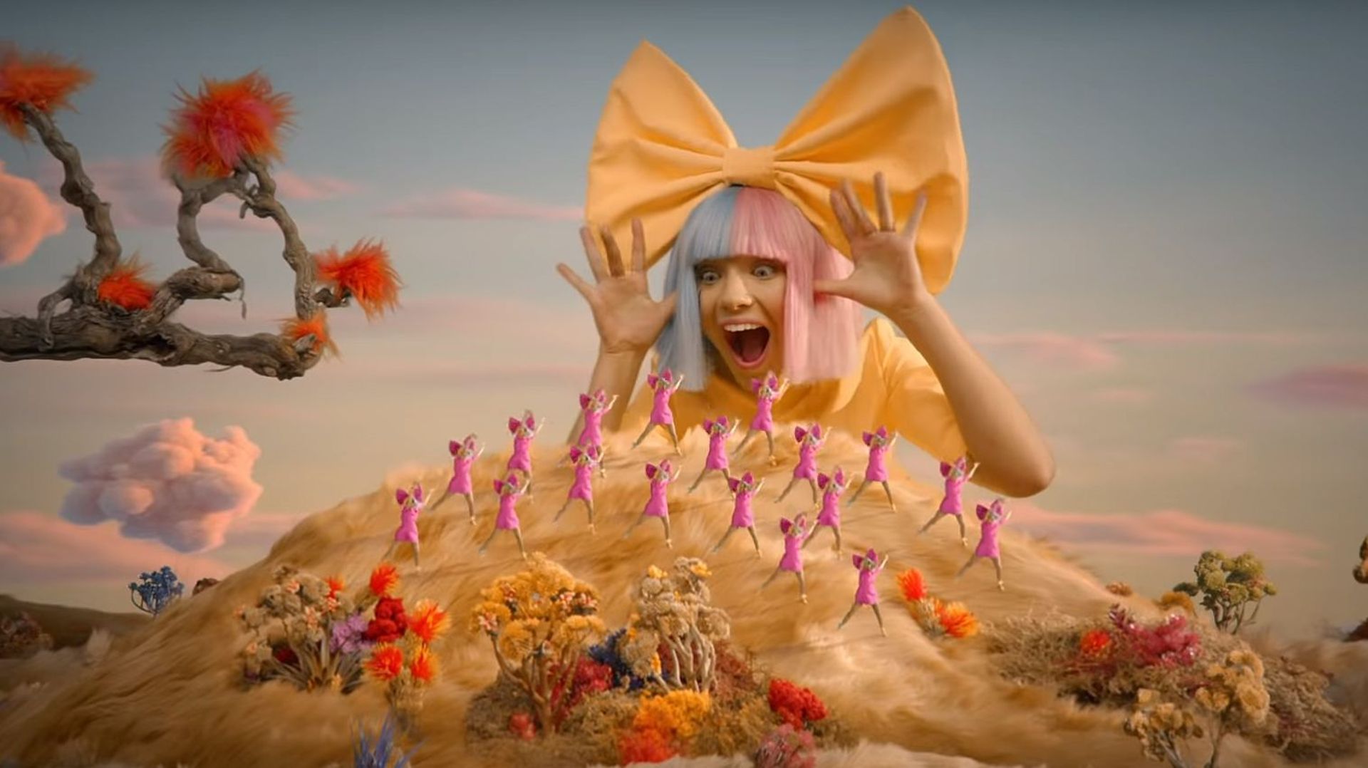 Plein de mini Sia dans le clip très coloré de LSD alias Labrinth, Sia ...