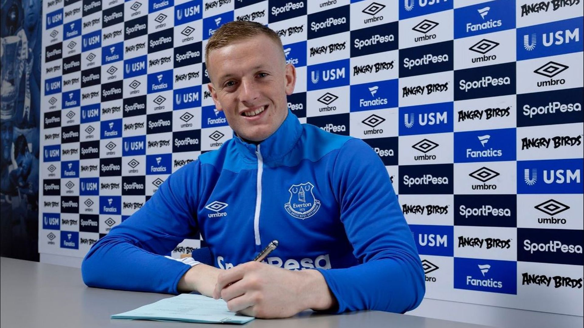 Pickford prolonge son contrat à Everton jusqu'en 2024 - RTBF Actus