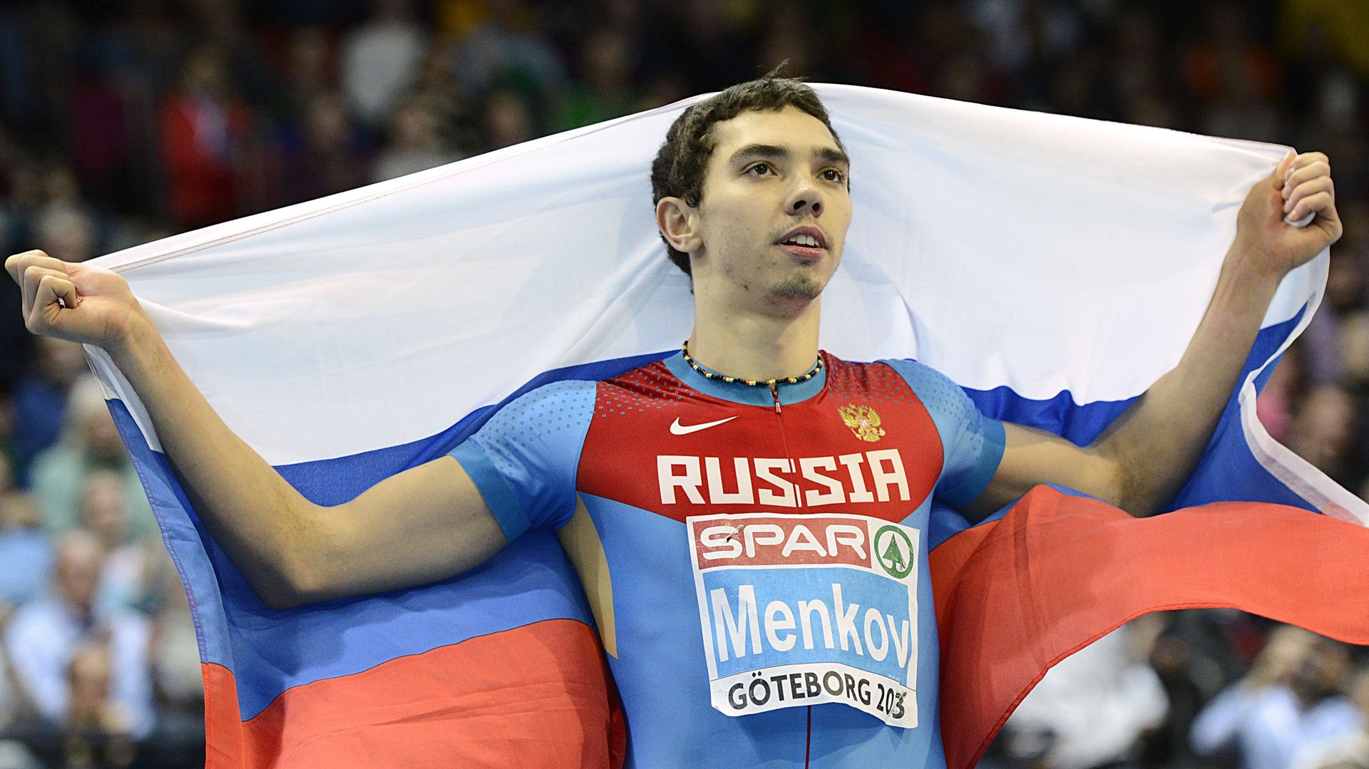 Menkov champion d'Europe en longueur - rtbf.be