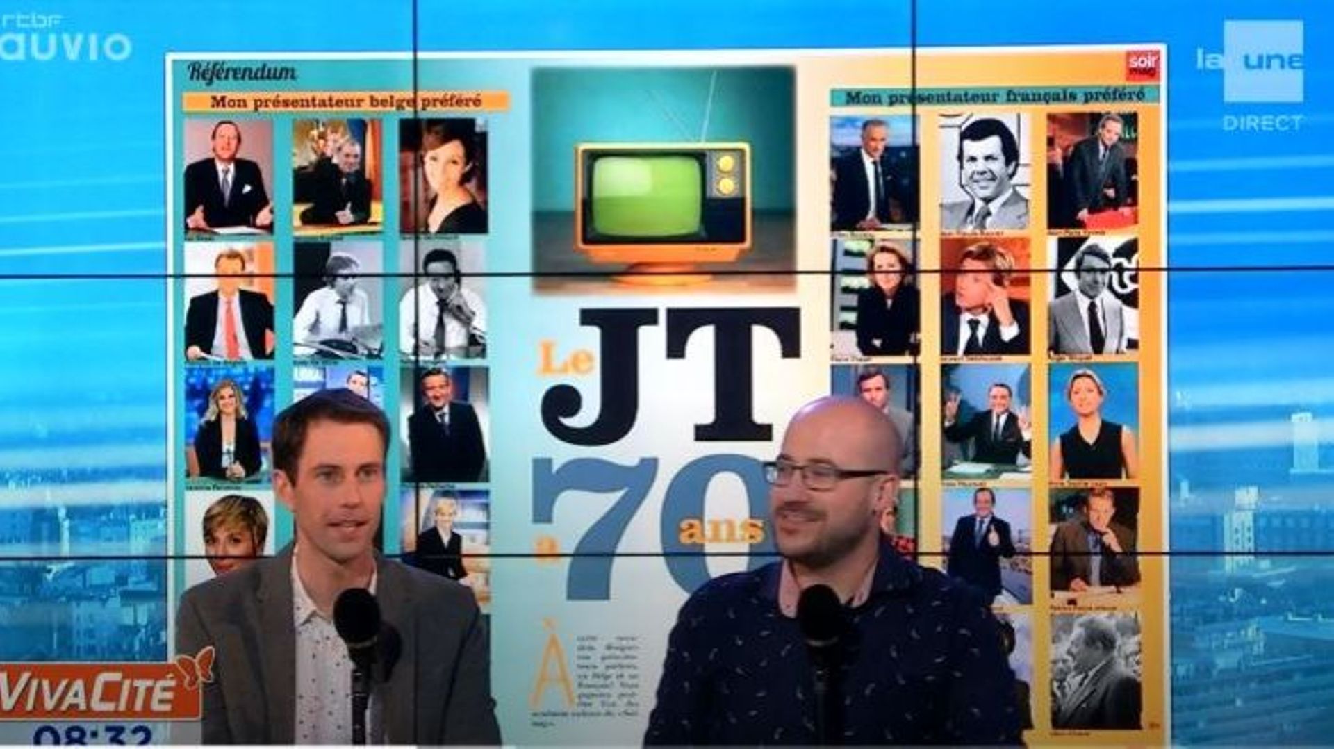 Le Journal Télévisé fête ses 70 ans ! - RTBF Actus