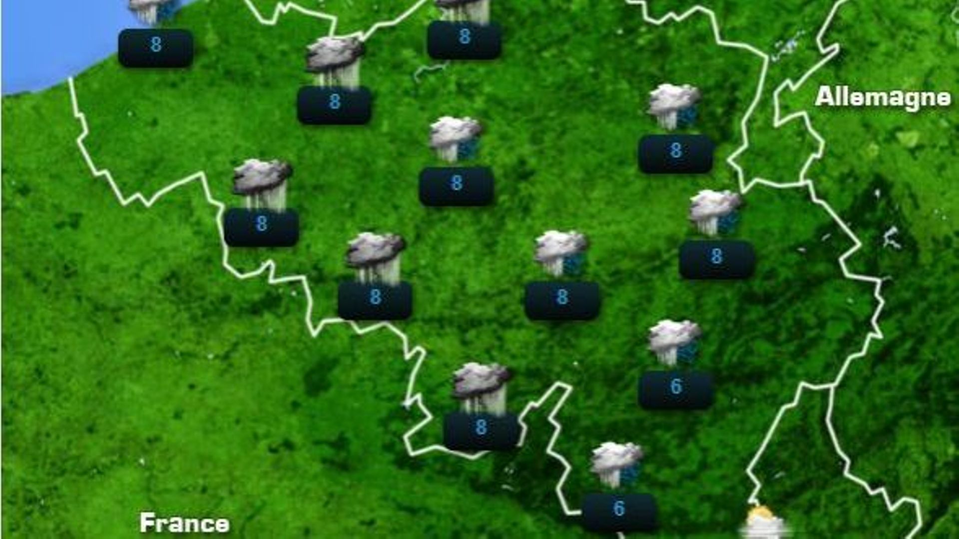 Le temps sec fait son retour ce dimanche - RTBF Actus