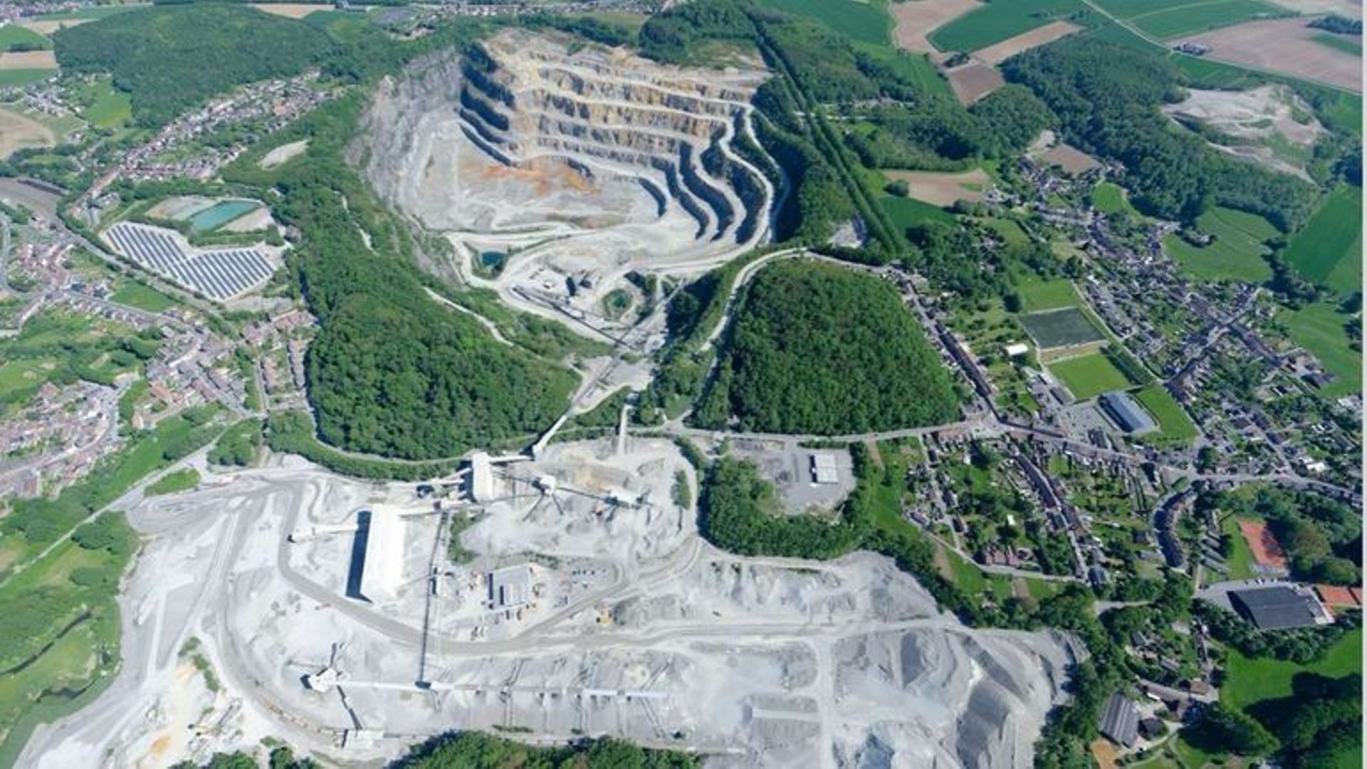 Rebecq : le projet actuel de nouvelle voirie près de la carrière de ...