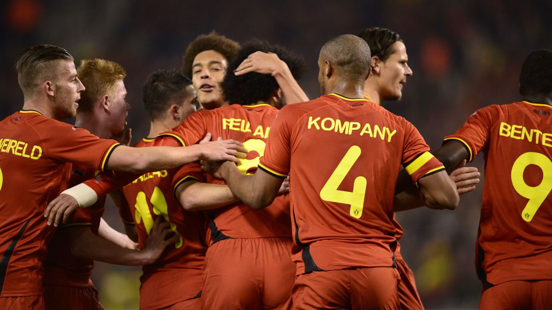 Les Diables Rouges réintègrent le Top 10 mondial - RTBF Actus