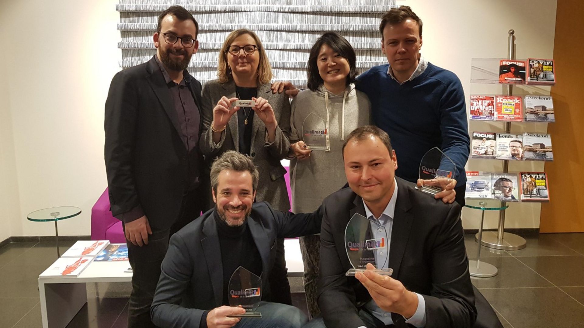 La RTBF récompensée pour la qualité de ses émissions