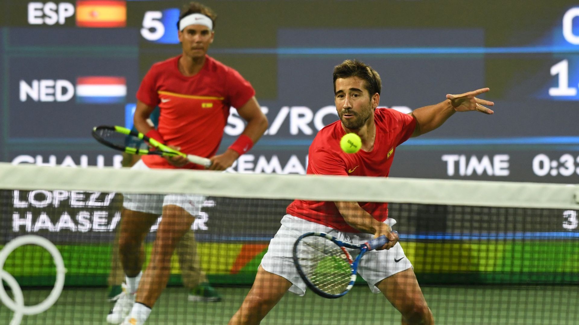 Rafael Nadal et Marc Lopez en finale du double messieurs - RTBF Actus