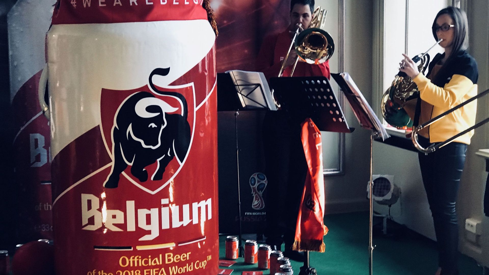 Jupiler devient provisoirement 'Belgium' en soutien aux Diables Rouges ...