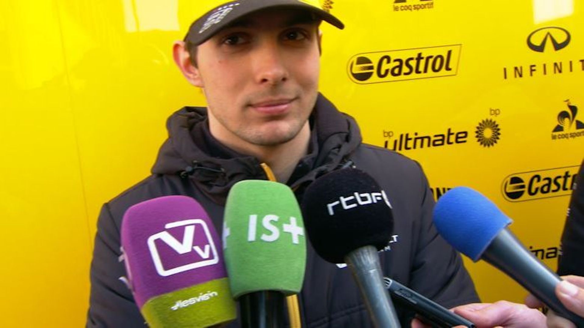 Quand le cameraman de la RTBF - ou plutôt sa quinte de toux ...