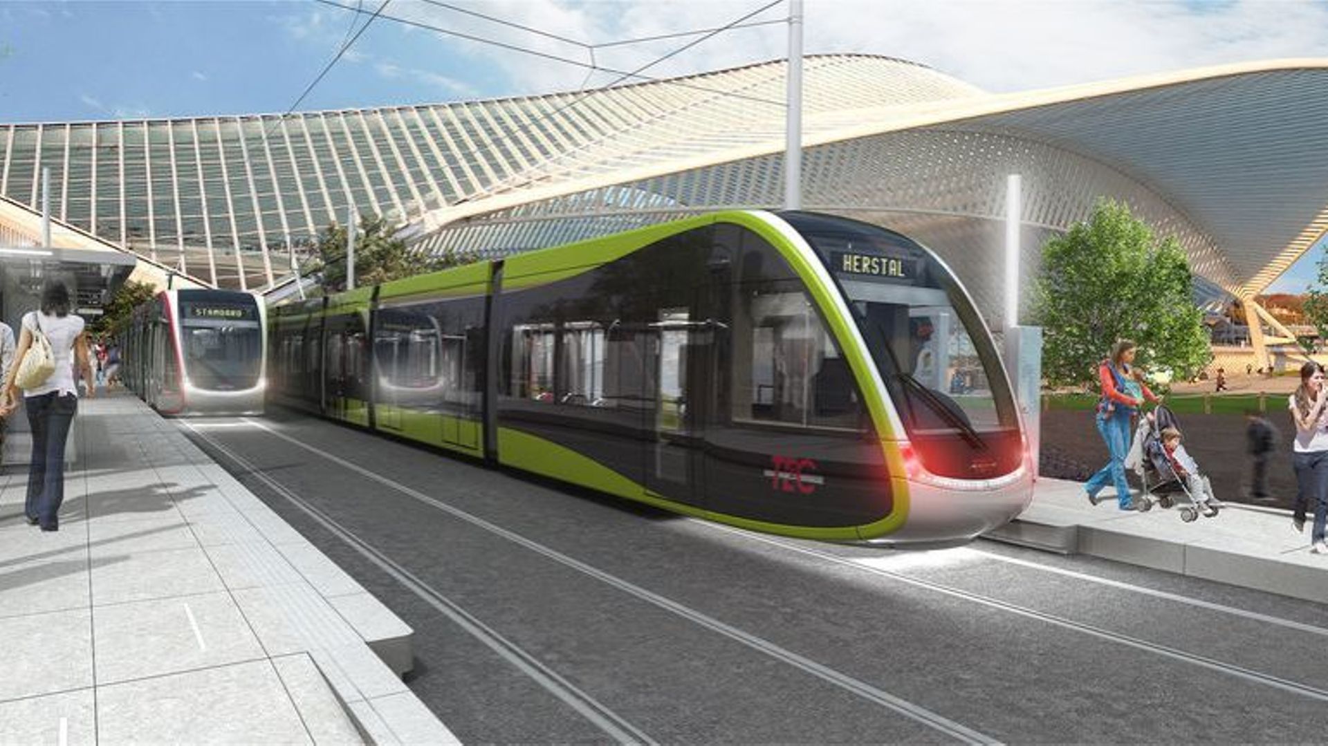 Le tram à Liège, objectif 2021 - RTBF Actus