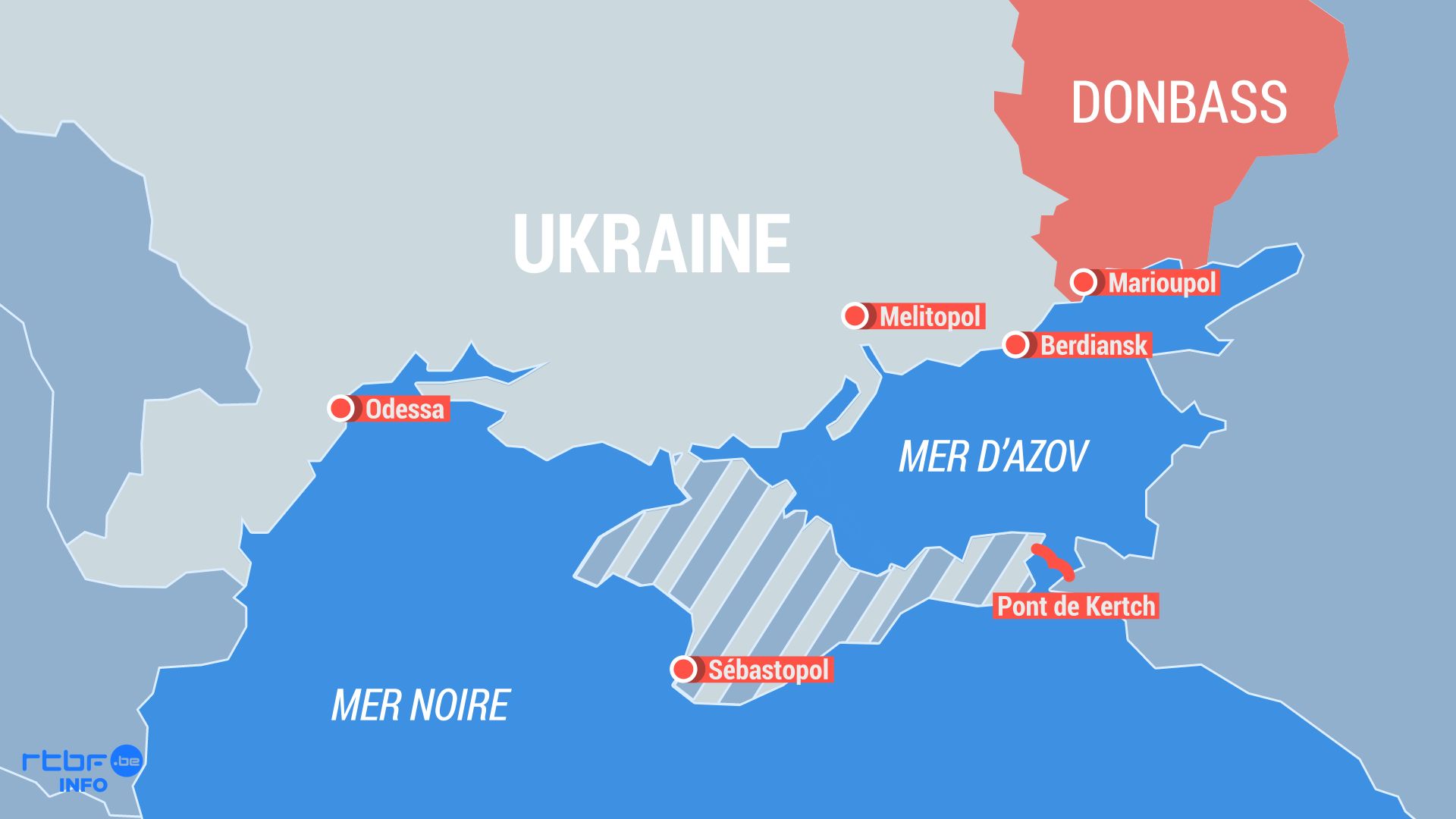 Guerre en Ukraine : la mer d’Azov, une zone stratégique pour la Russie ...