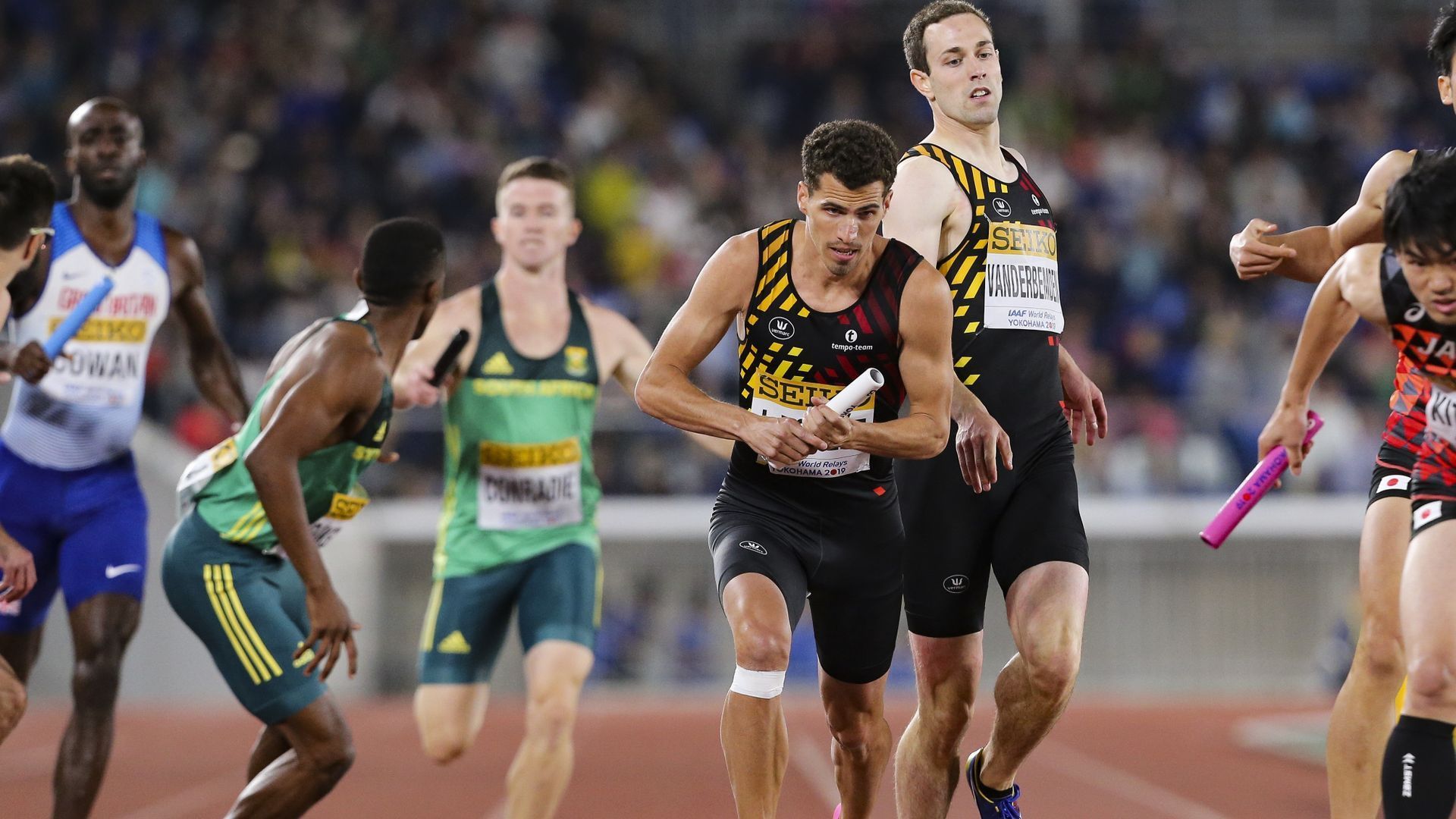 Robin Vanderbemden fera bien partie du relais belge à Doha