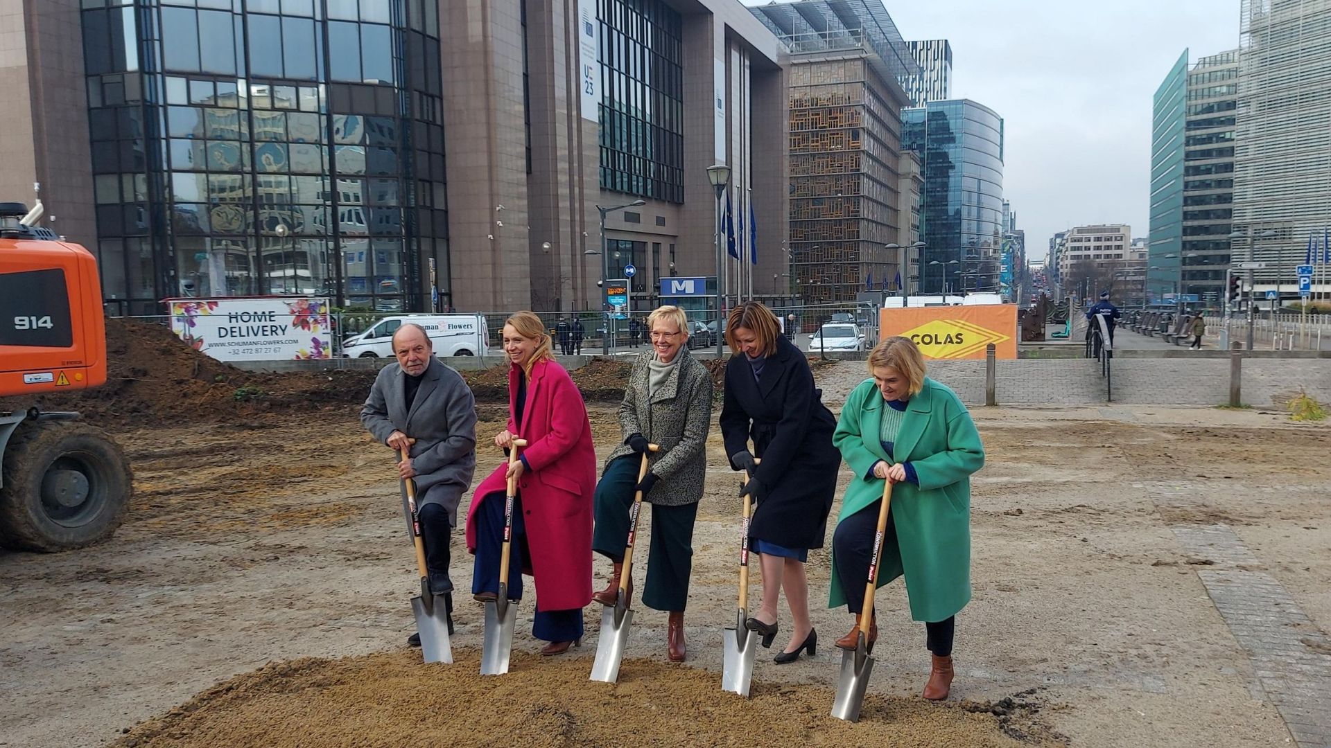 'Habituez-vous à dire place Schuman et plus rond-point', les travaux ...