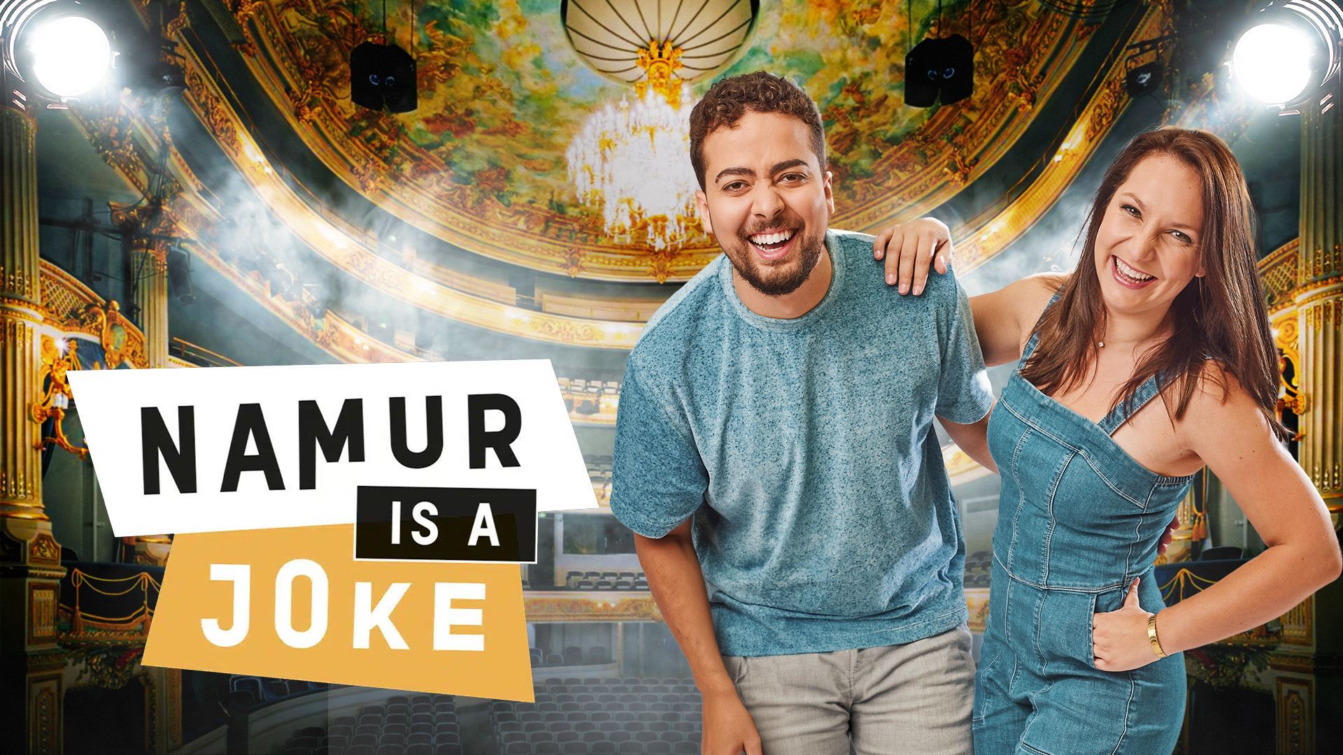 Samy et Lou seront en direct de Namur is a Joke - RTBF Actus