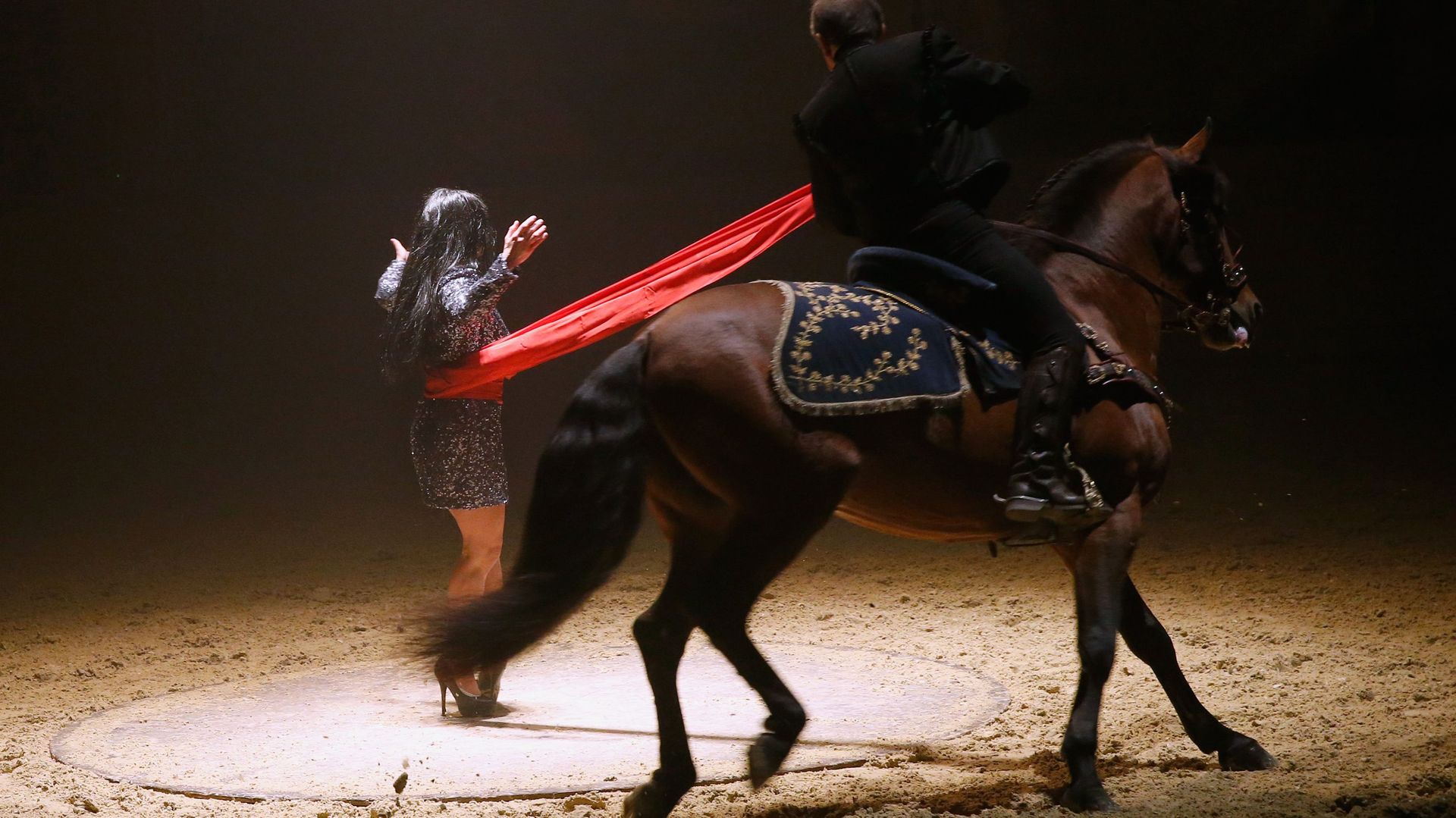Jumping de Liège avec un spectacle grandiose de Mario Luraschi - RTBF Actus