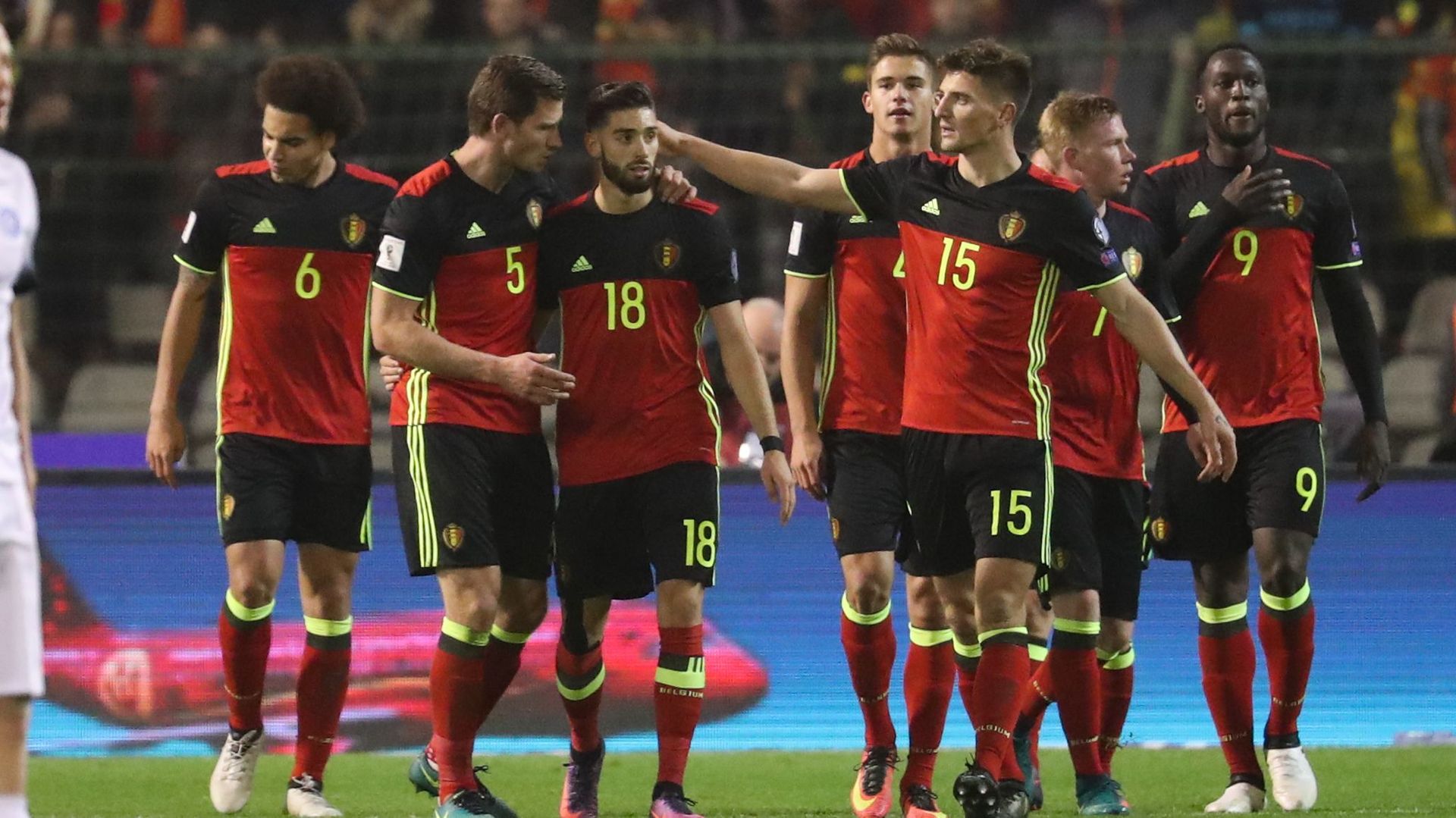 Les Diables, 5èmes, perdent une place au classement FIFA