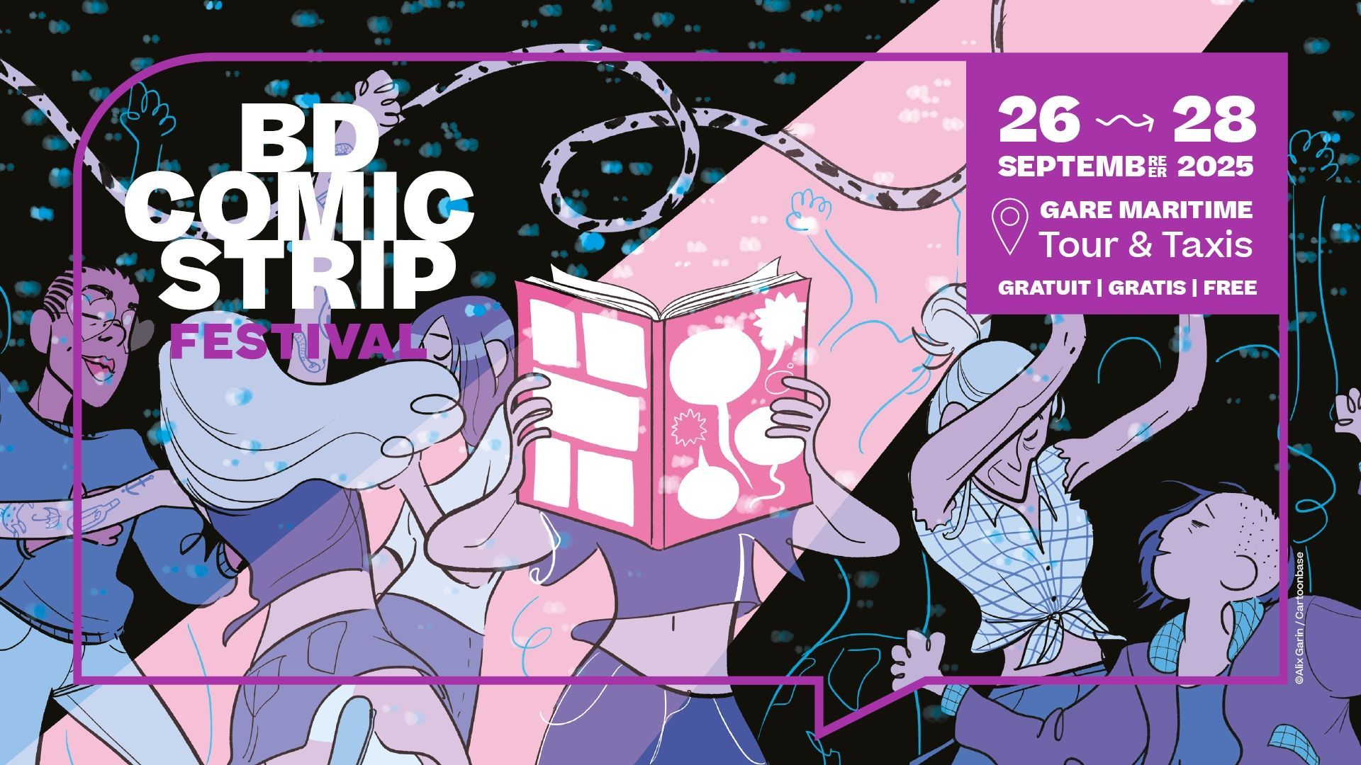 Cap sur le BD Comic Strip Festival 2025 ! - RTBF Actus