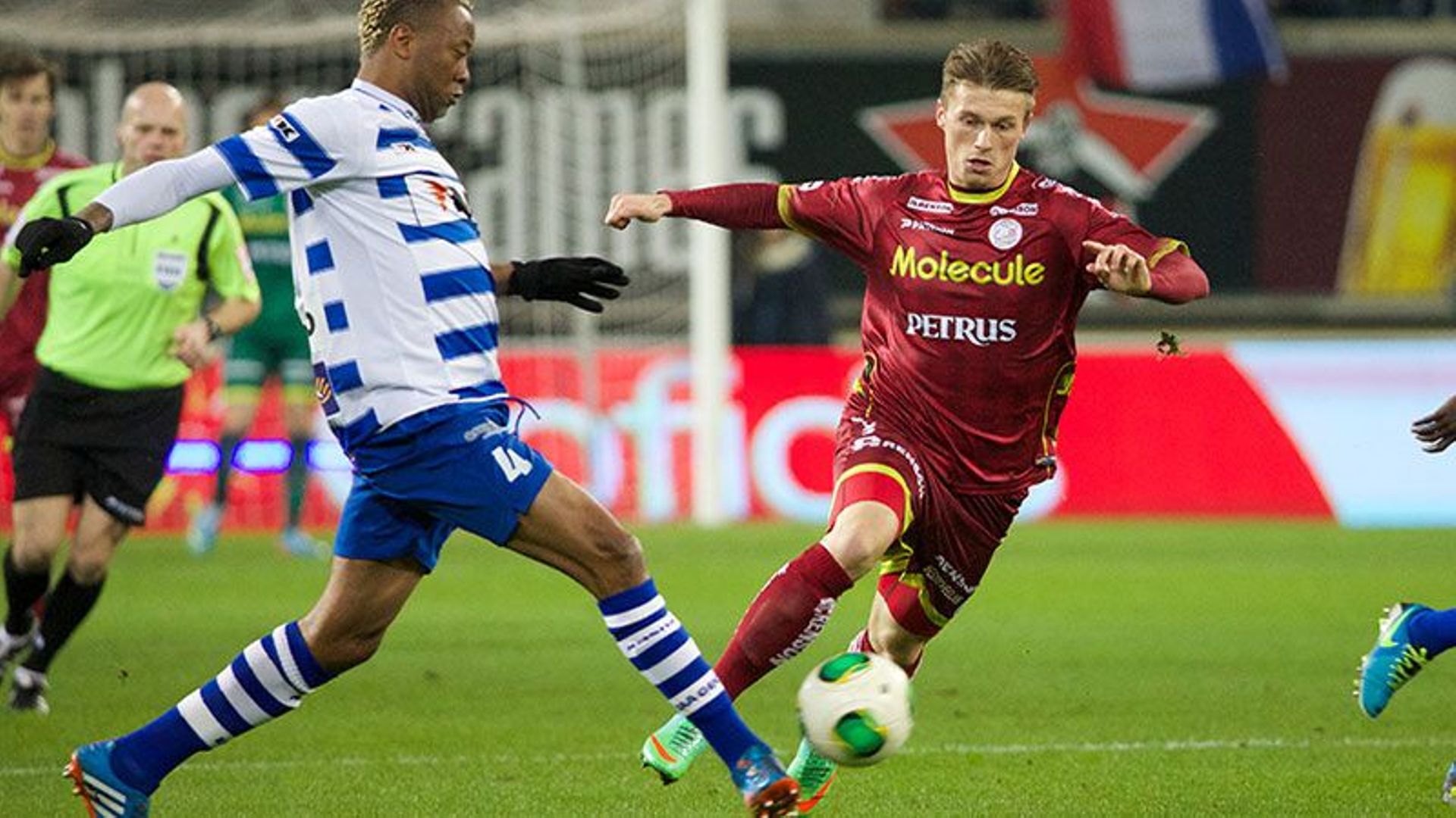 La demi-finale retour de la Cofidis Cup Zulte-Waregem - La Gantoise en ...