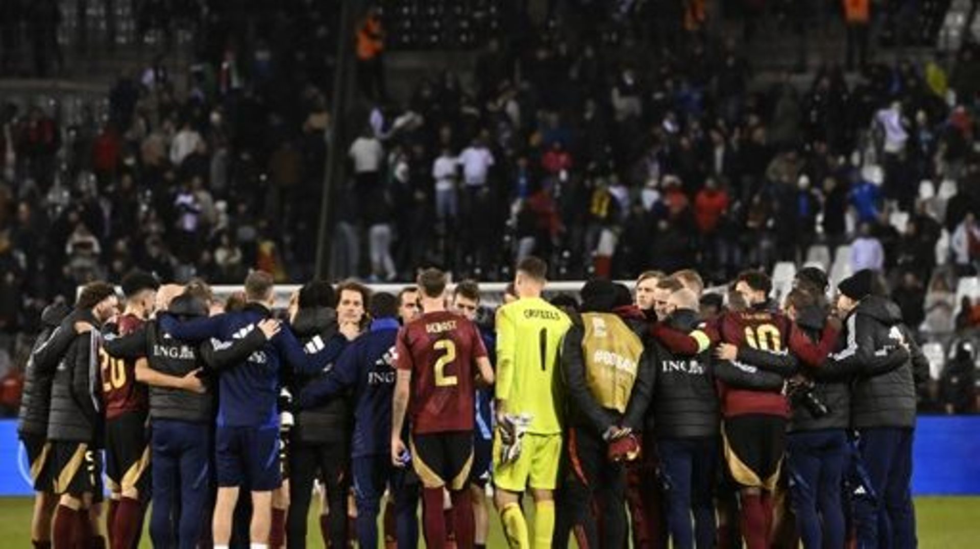 Diables Rouges : l'aller contre l'Ukraine se jouera en Espagne, le ...