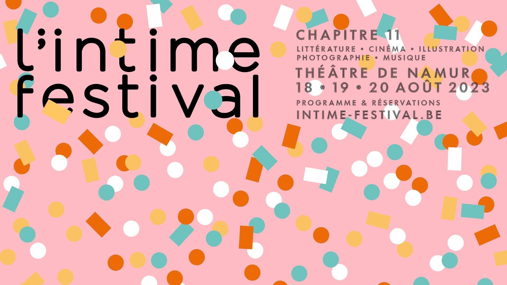 Vos entrées pour une Grande Lecture à l'Intime Festival - RTBF Actus