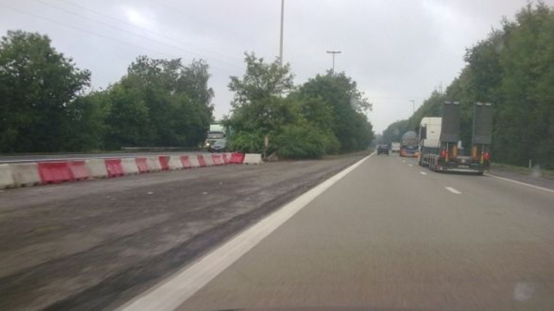 E42: projet d'une troisième bande entre Andenne et Spy