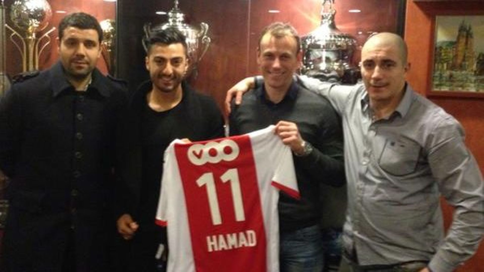Jiloan Hamad débarque au Standard