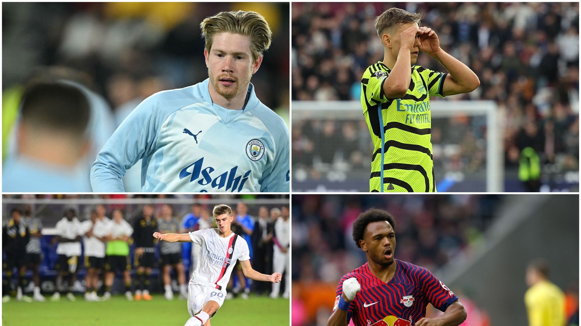 Les chiffres des Diables : quatre à la suite pour Openda et De Bruyne ...