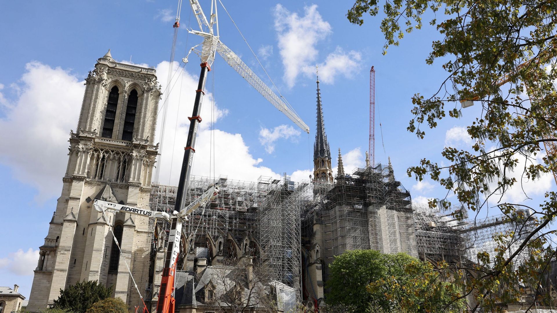 Notre-Dame de Paris : cinq ans après l’incendie, où en sont les travaux ...