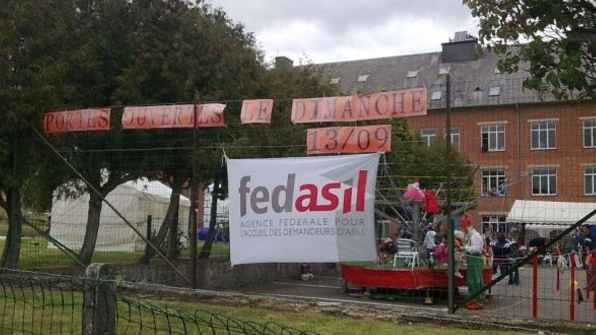 Les cinq ans du centre de réfugiés Fedasil de Pondrôme