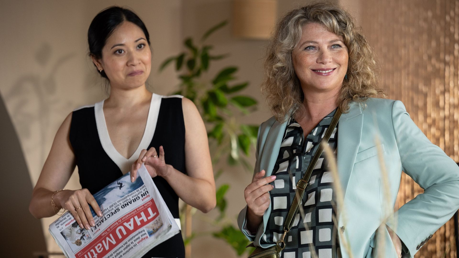 Candice Renoir est de retour dans “Ailleurs l’herbe est plus verte”, troisième téléfilm inédit ...