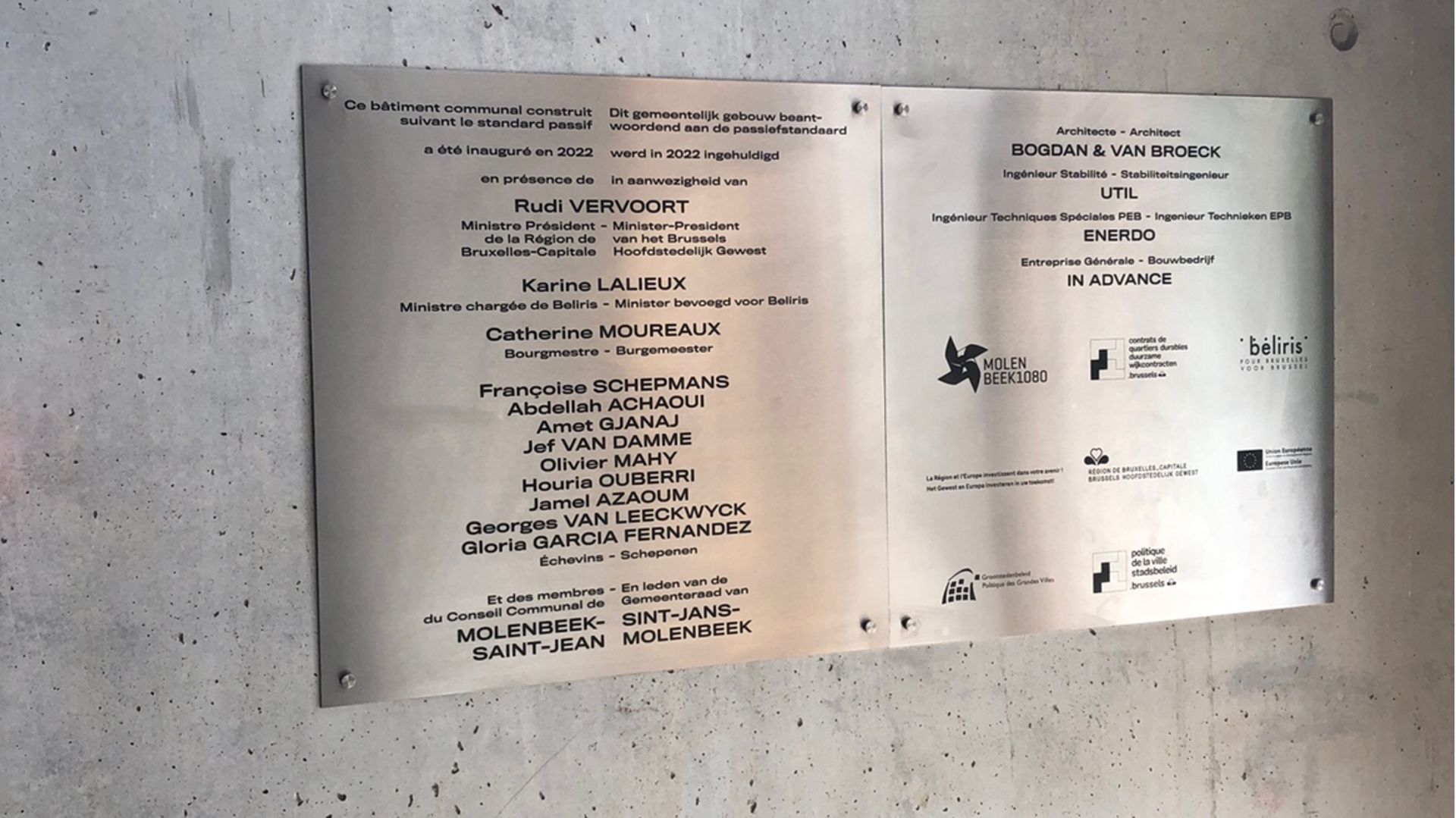 Le complexe sportif Amal Amjahid à Molenbeek : tout neuf mais plein de ...