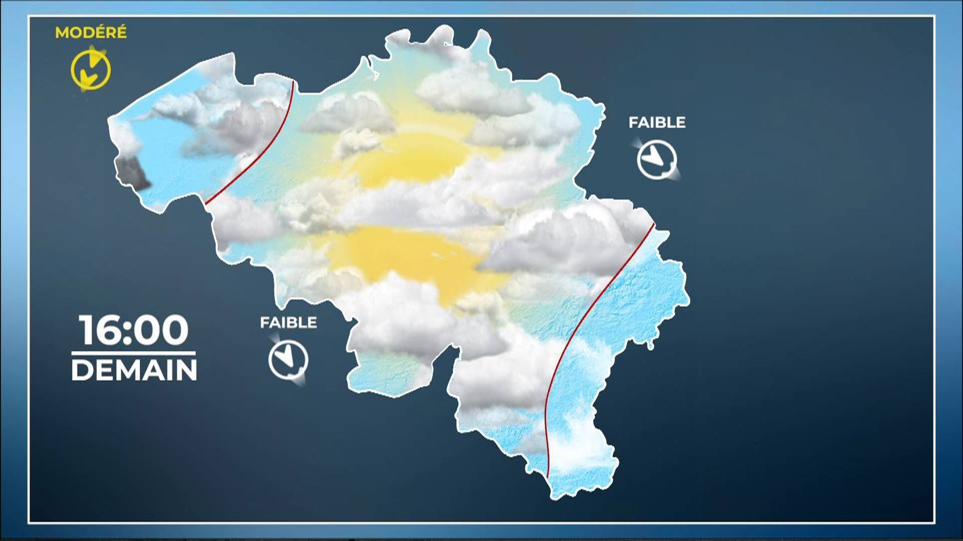 Météo en Belgique : la pluie sera enfin de retour en fin de week-end ...