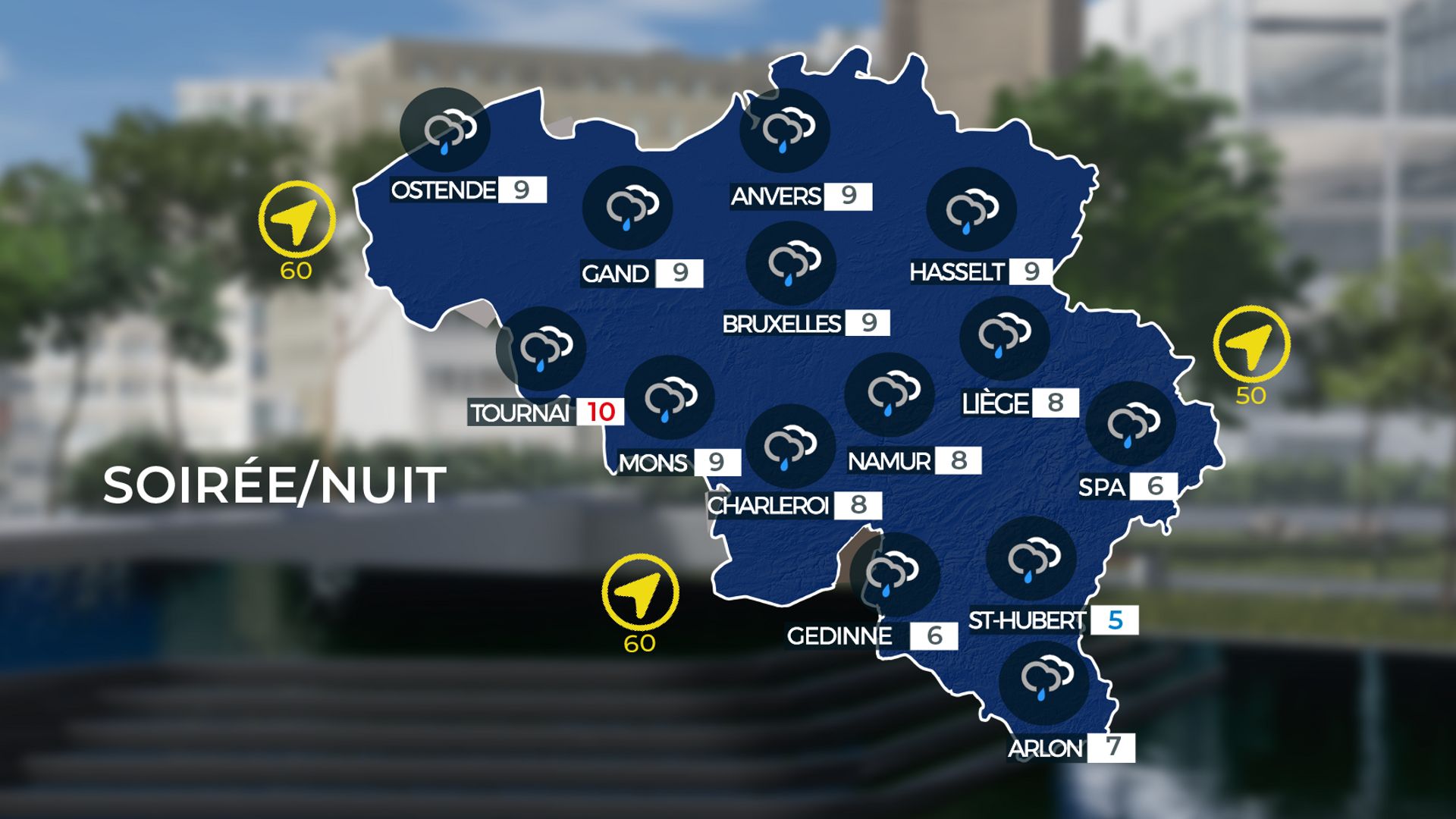 Météo en Belgique : journée venteuse et lumineuse prévue ce jeudi ...