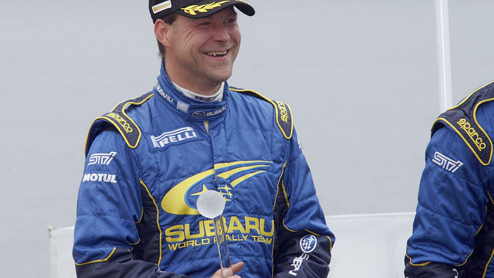 Stéphane Prévot reçoit le Michael Park Trophy 2012