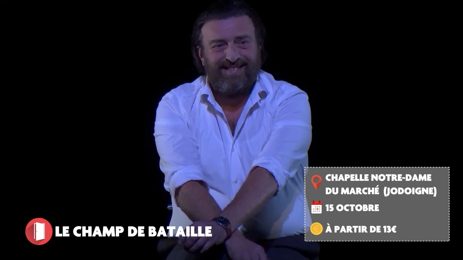 Jérôme Colin interroge les relations père fils dans Le Champ de ...