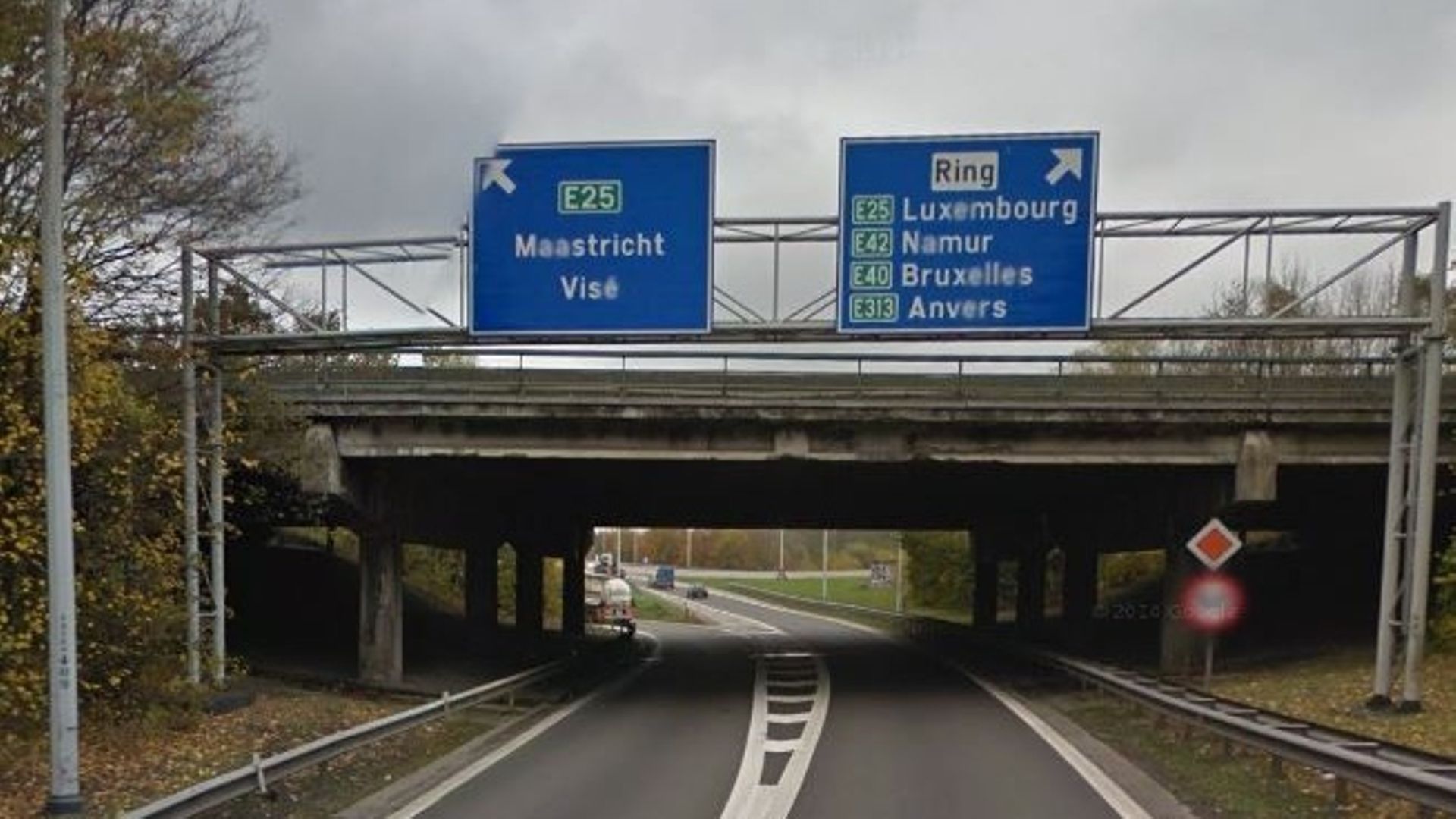 L'E25 entre Liège-Maastricht est l'autoroute wallonne la plus ...