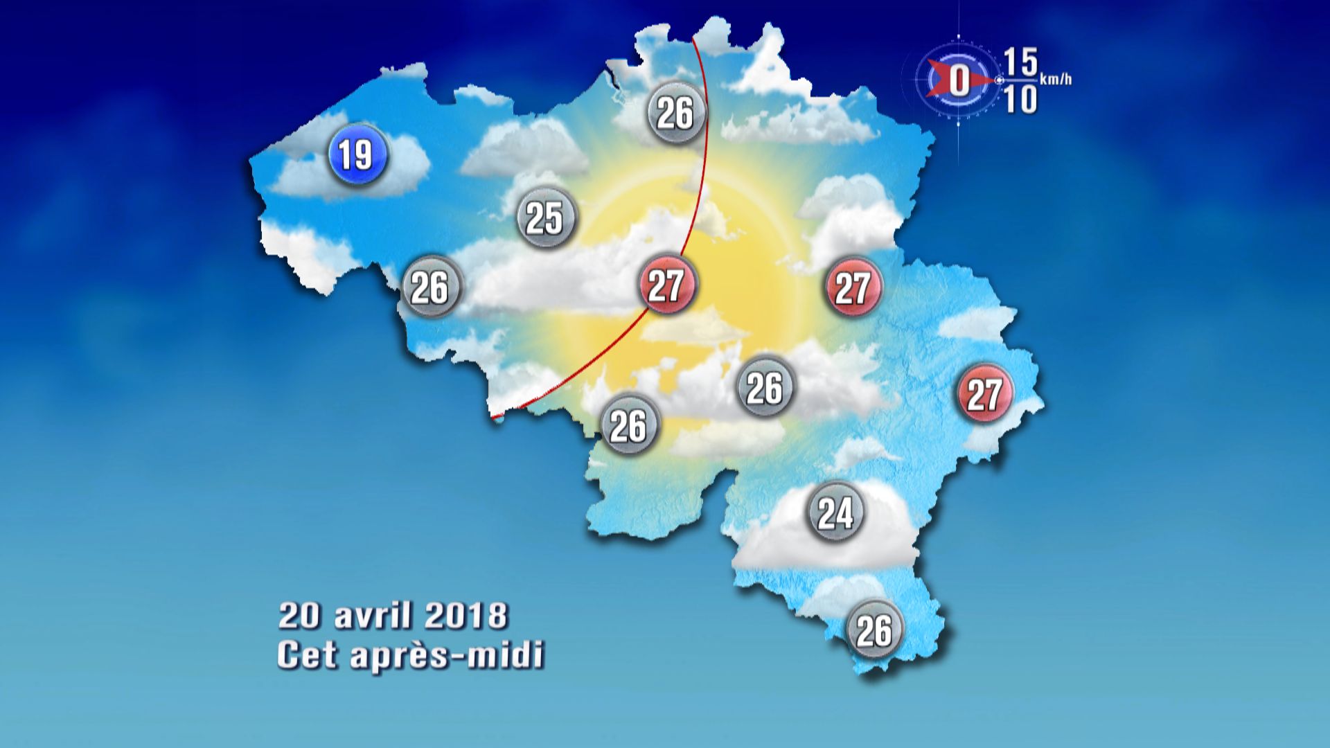 Météo de ce vendredi: soleil et grande douceur - rtbf.be