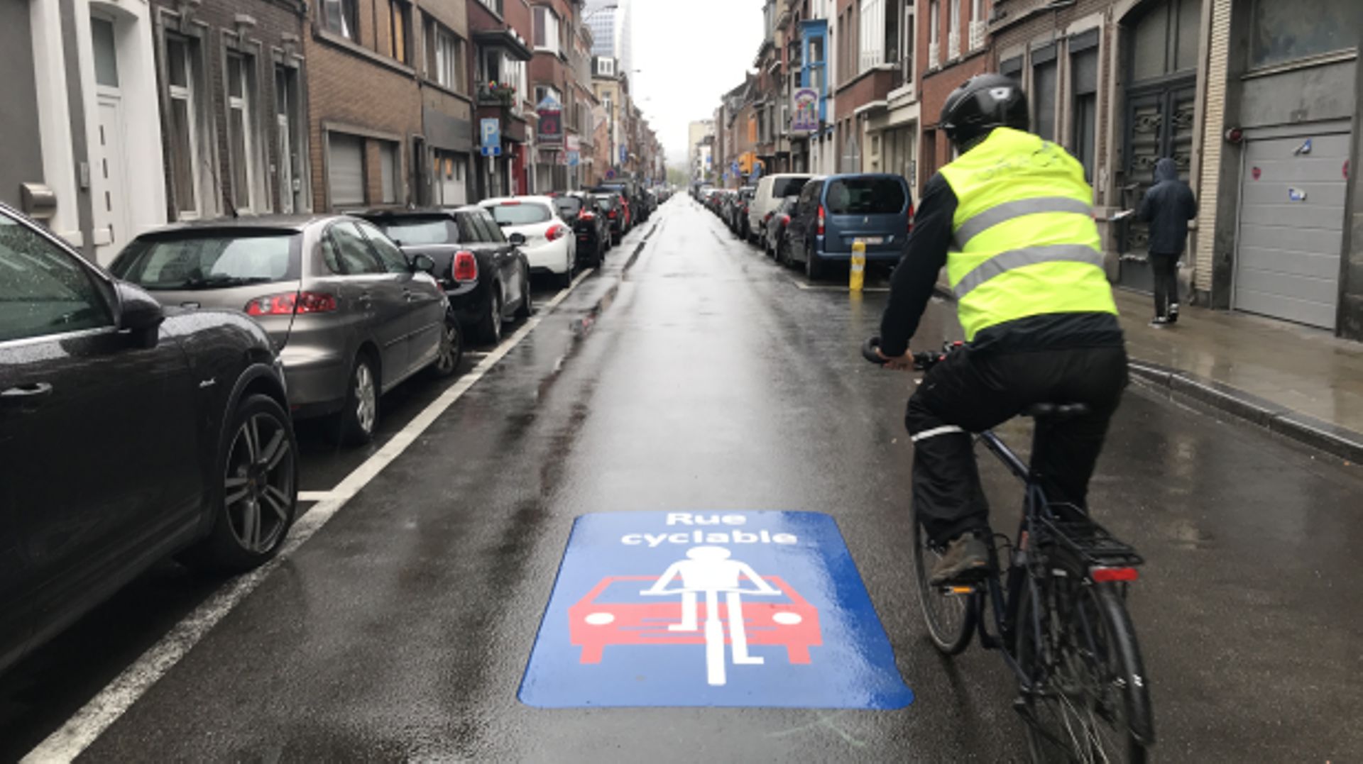 Les rues cyclables ont fait leur apparition cet été à Liège
