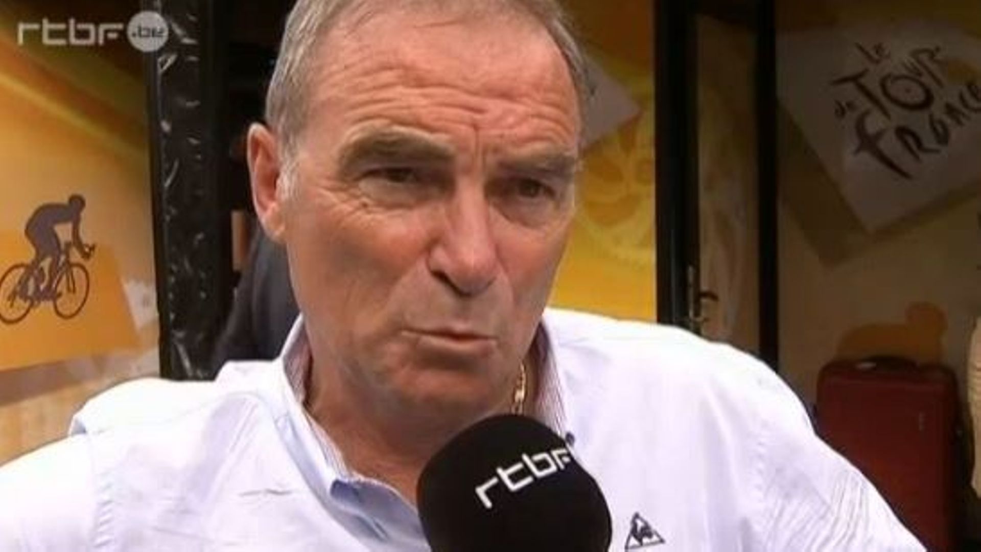 Bernard Hinault: 'Je n'avais jamais vu cela' - RTBF Actus